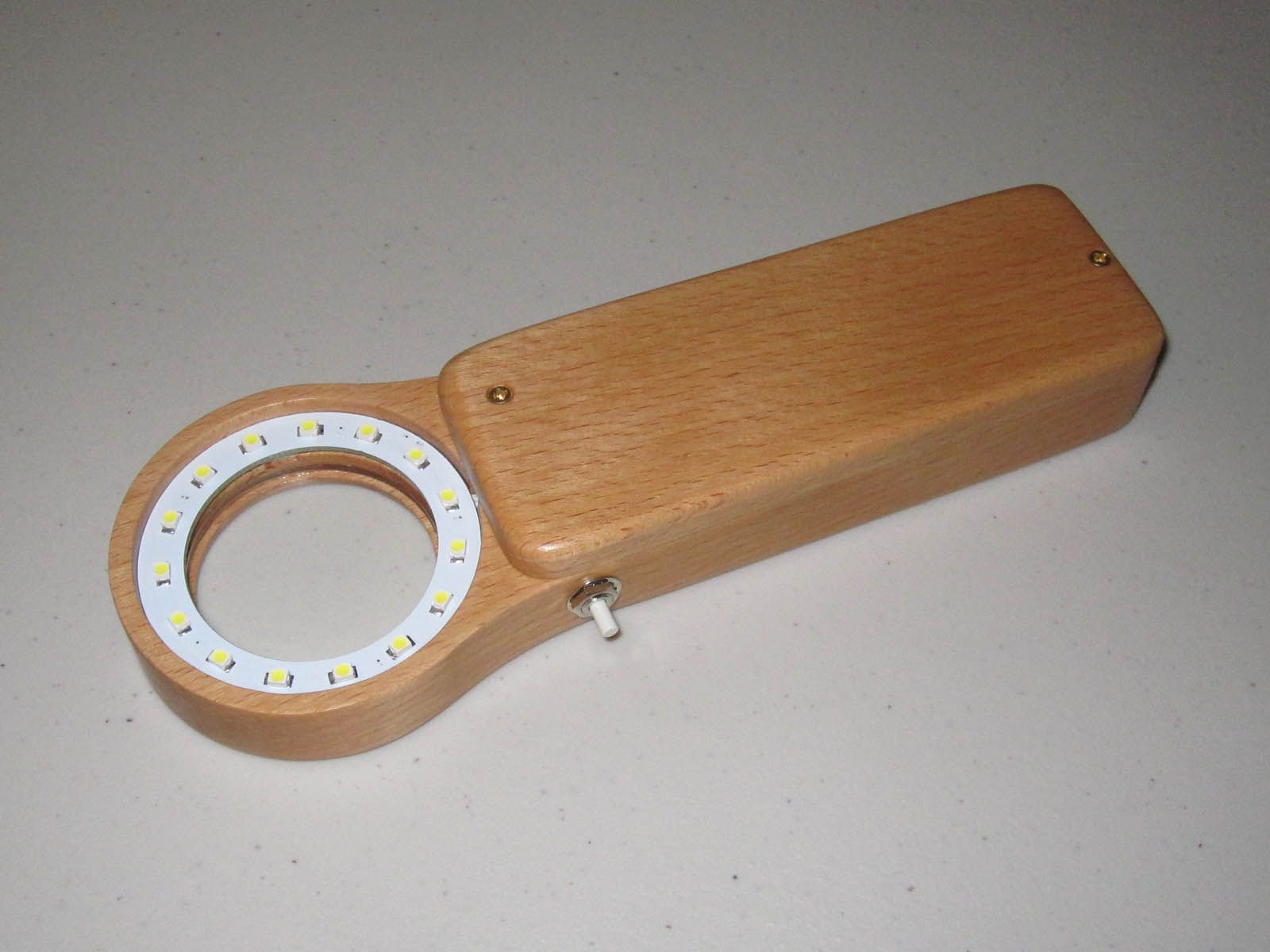 CNC Wooden Magnifier With Extreme Battery Life : 4 Steps (with Pictures ...