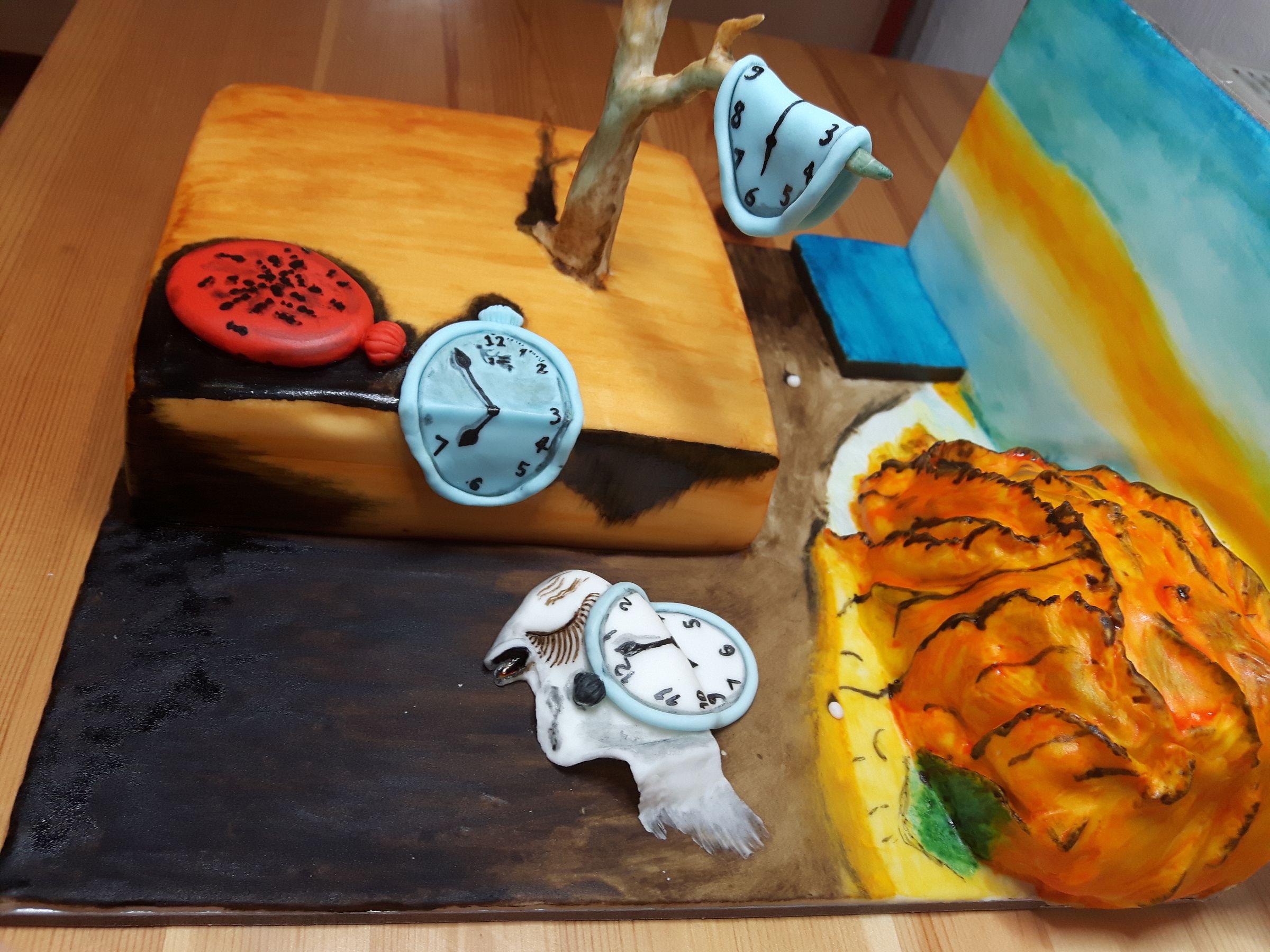 The Persistence of Memory Cake : 8 Steps (with Pictures) - Instructables