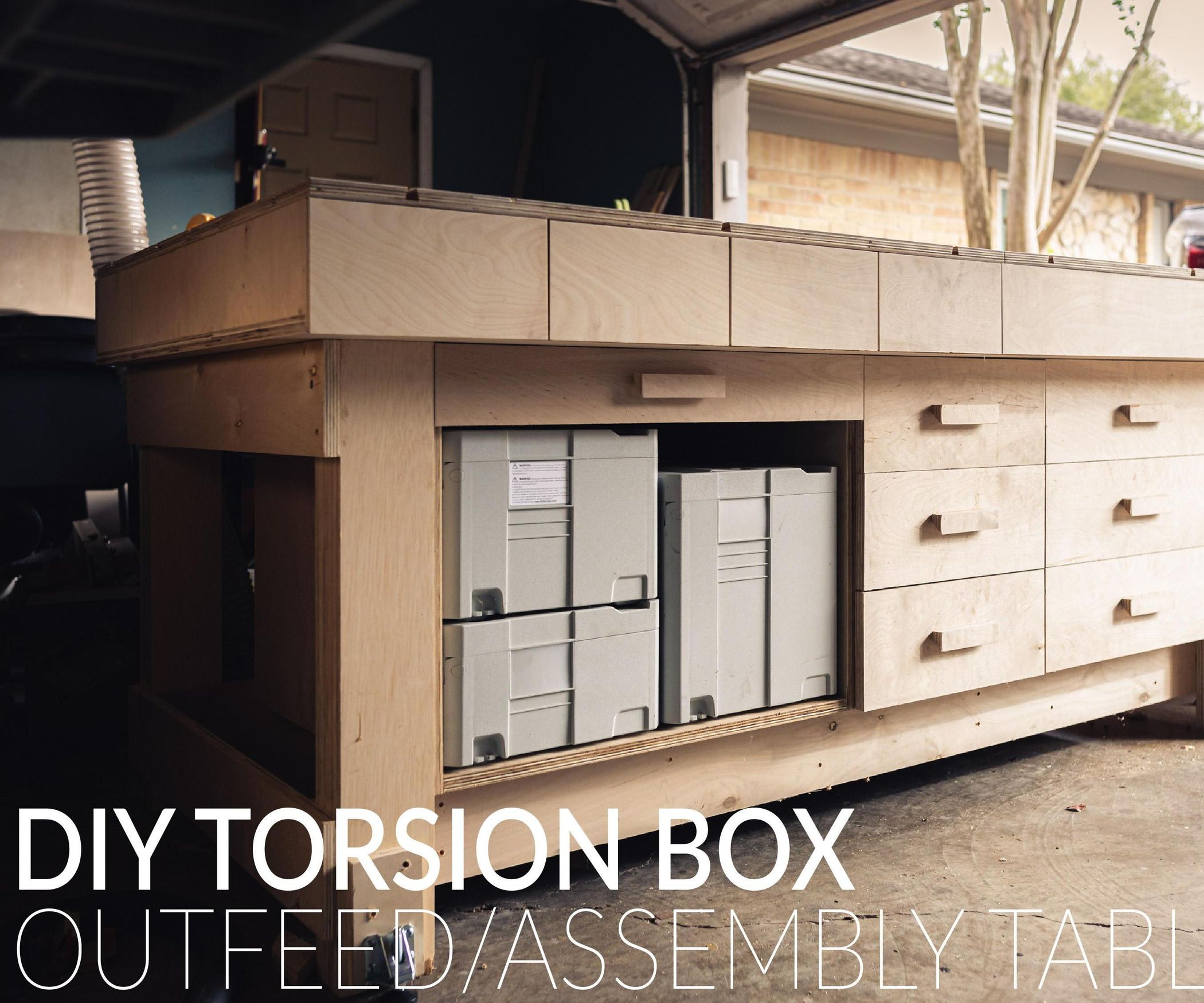 Torsion Box Outfeed Table : 14 Steps (with Pictures) - Instructables