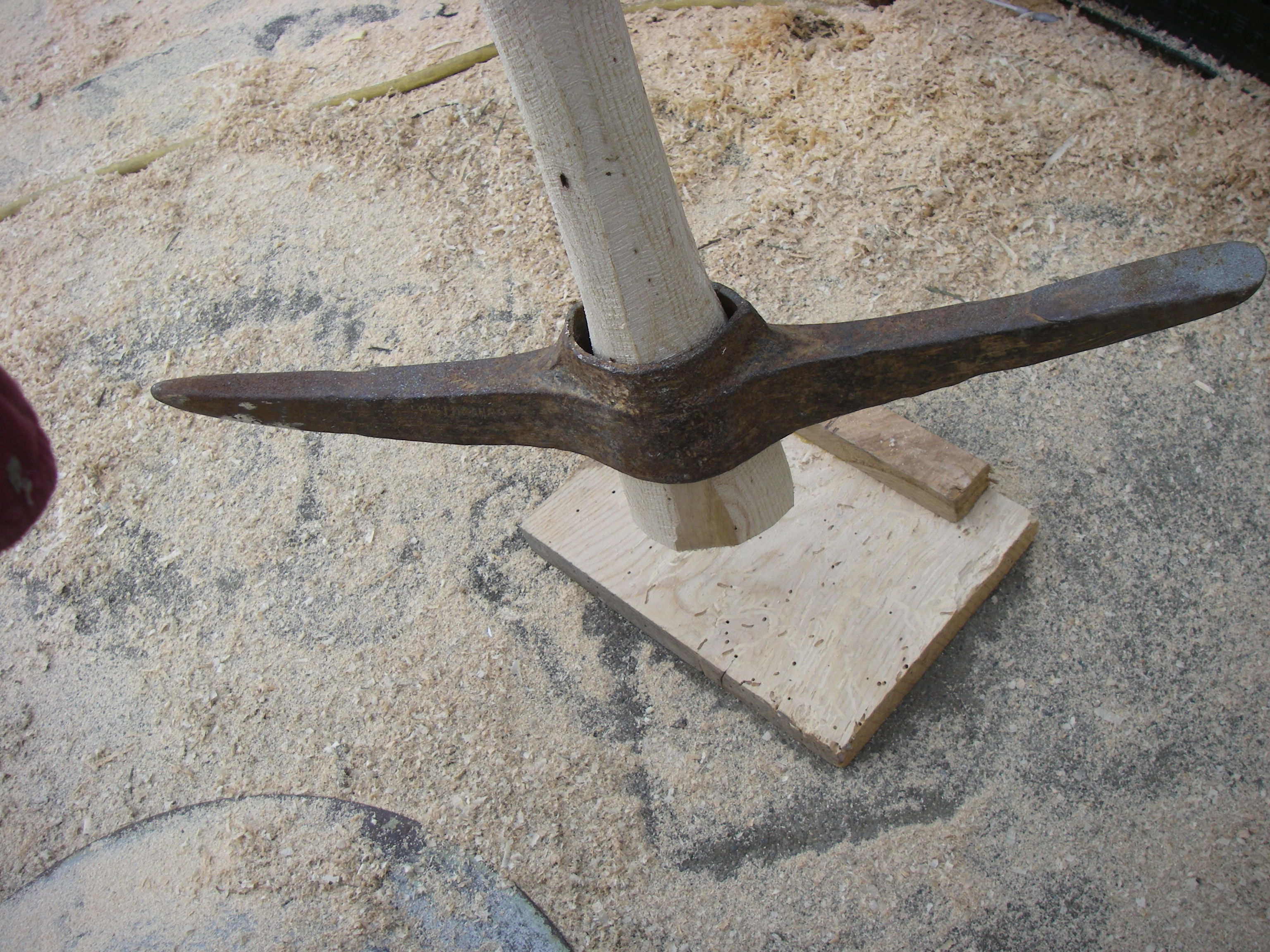 Make a Pick Handle From Scrap Hardwood : 10 Steps (with Pictures ...