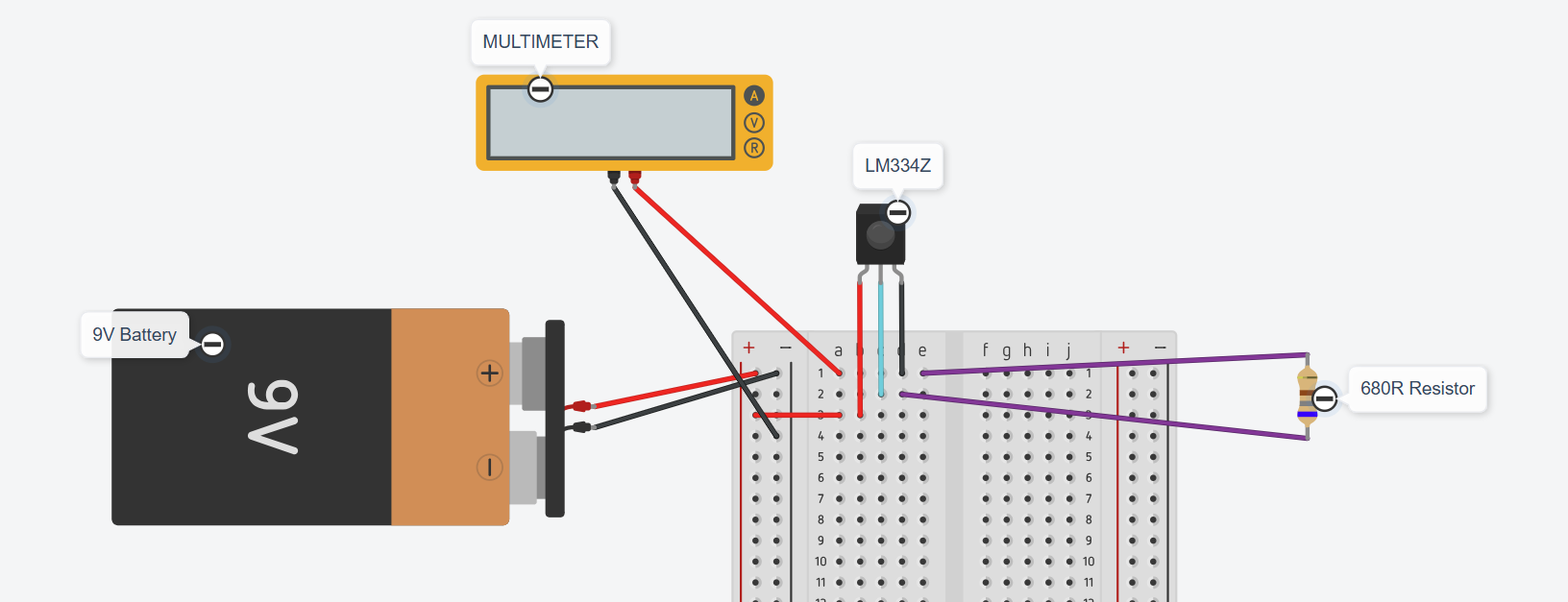 LM334Z Testing Circuit : 3 Steps - Instructables