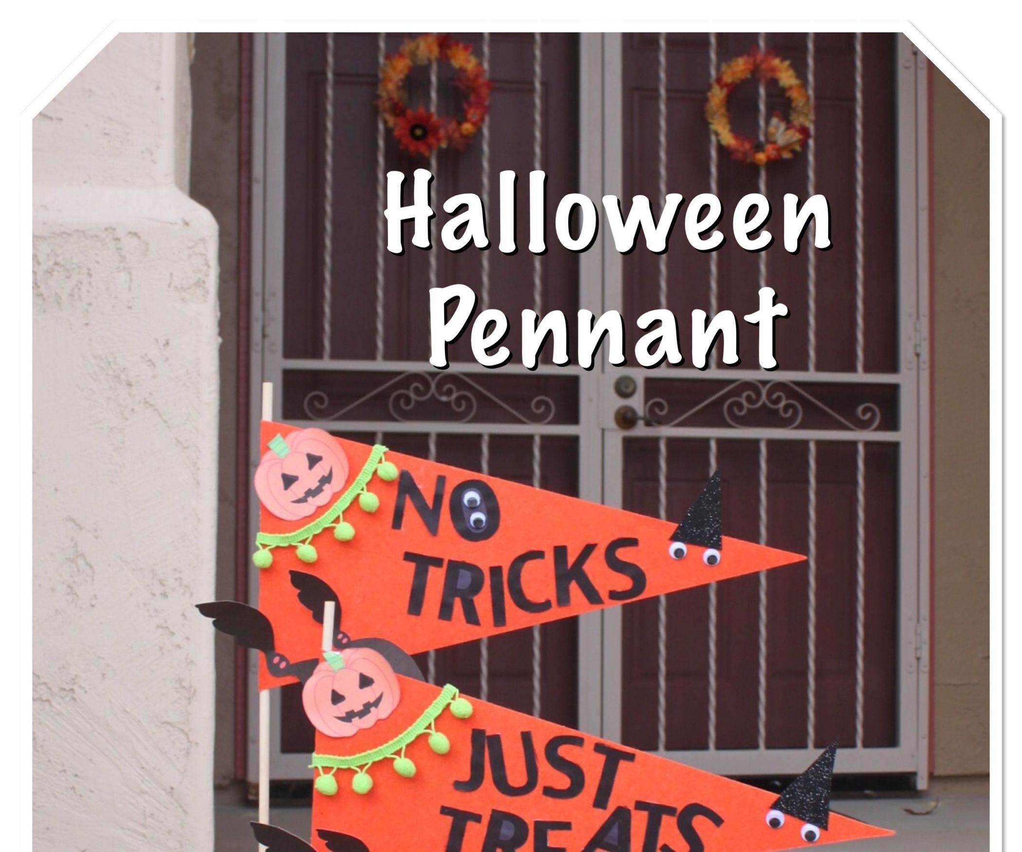 Halloween Pennant : 4 Steps - Instructables