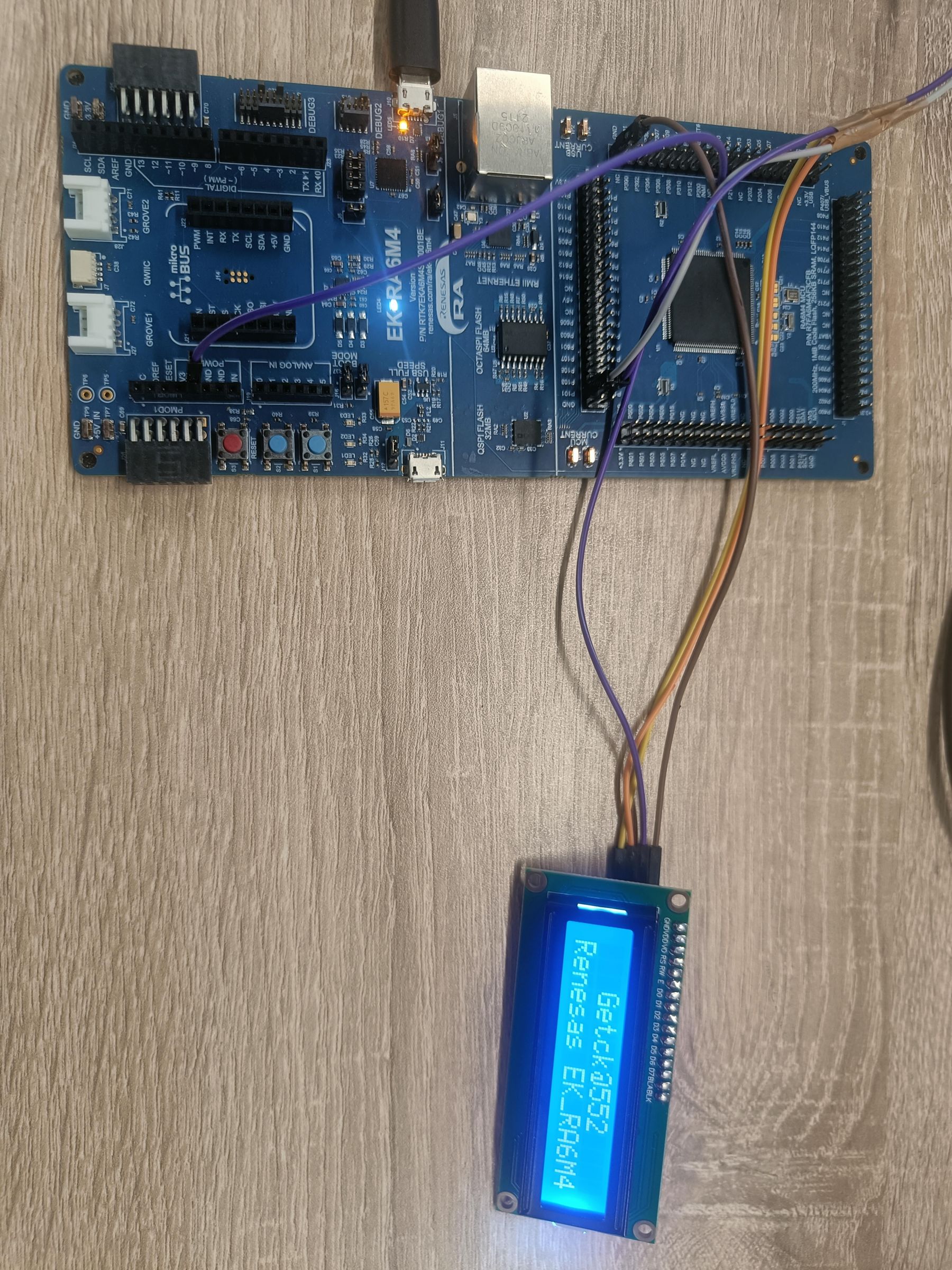 16 by 2 I2C Lcd Interfacing RA : 6 Steps - Instructables