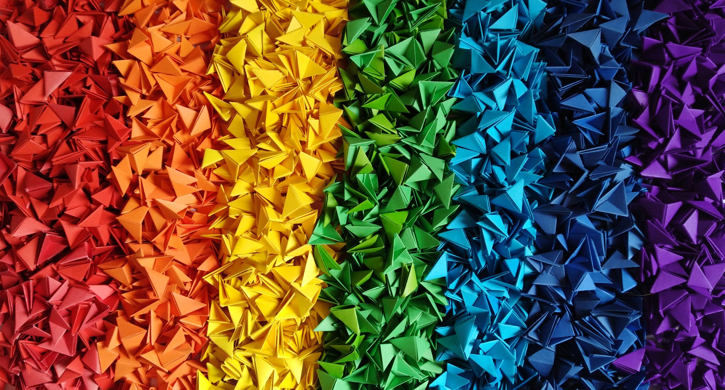 WATERPROOF Rainbow Origami Vase : 7 Steps (with Pictures) - Instructables