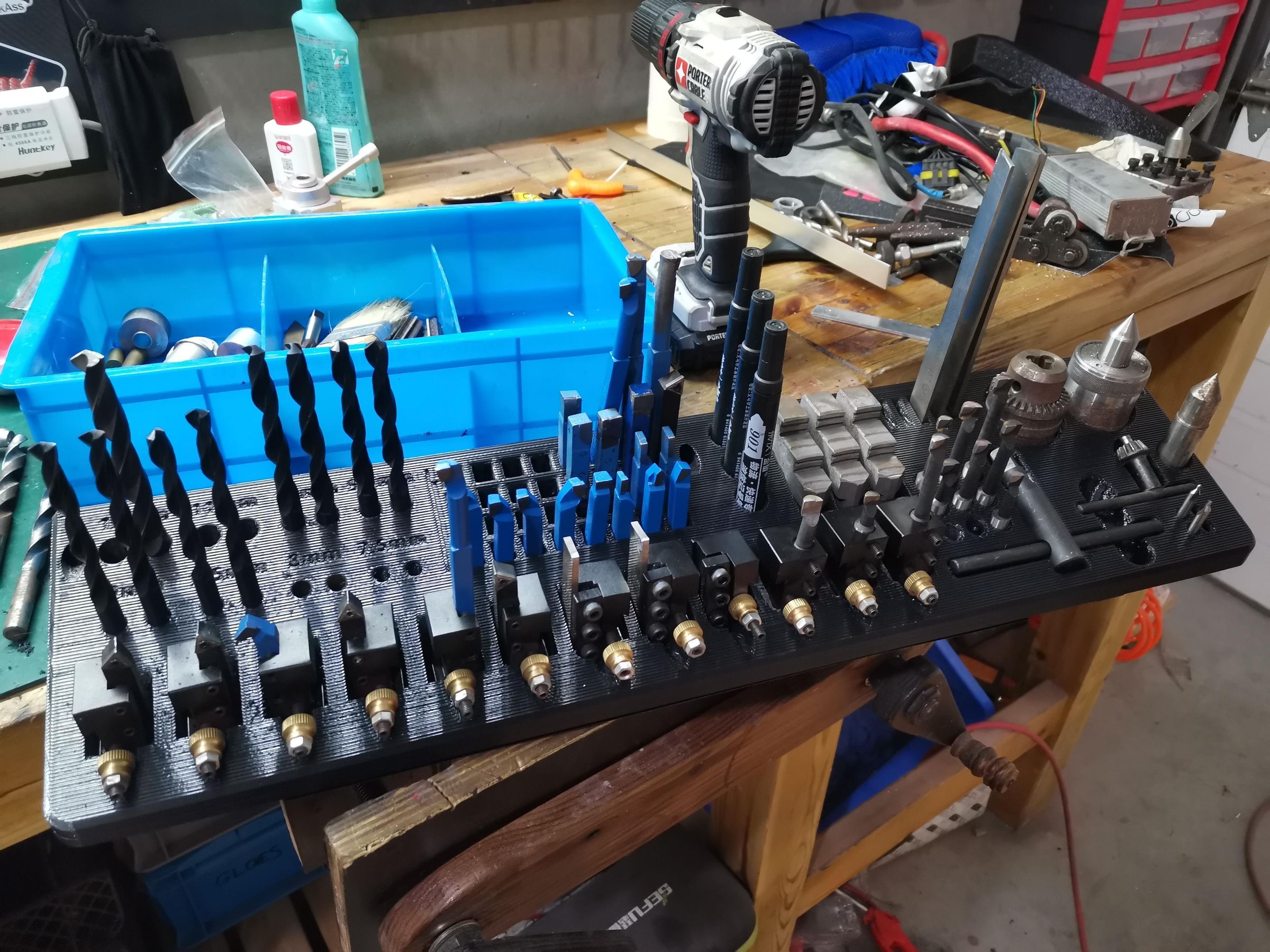 Mini Lathe Tool Organizer : 6 Steps (with Pictures) - Instructables