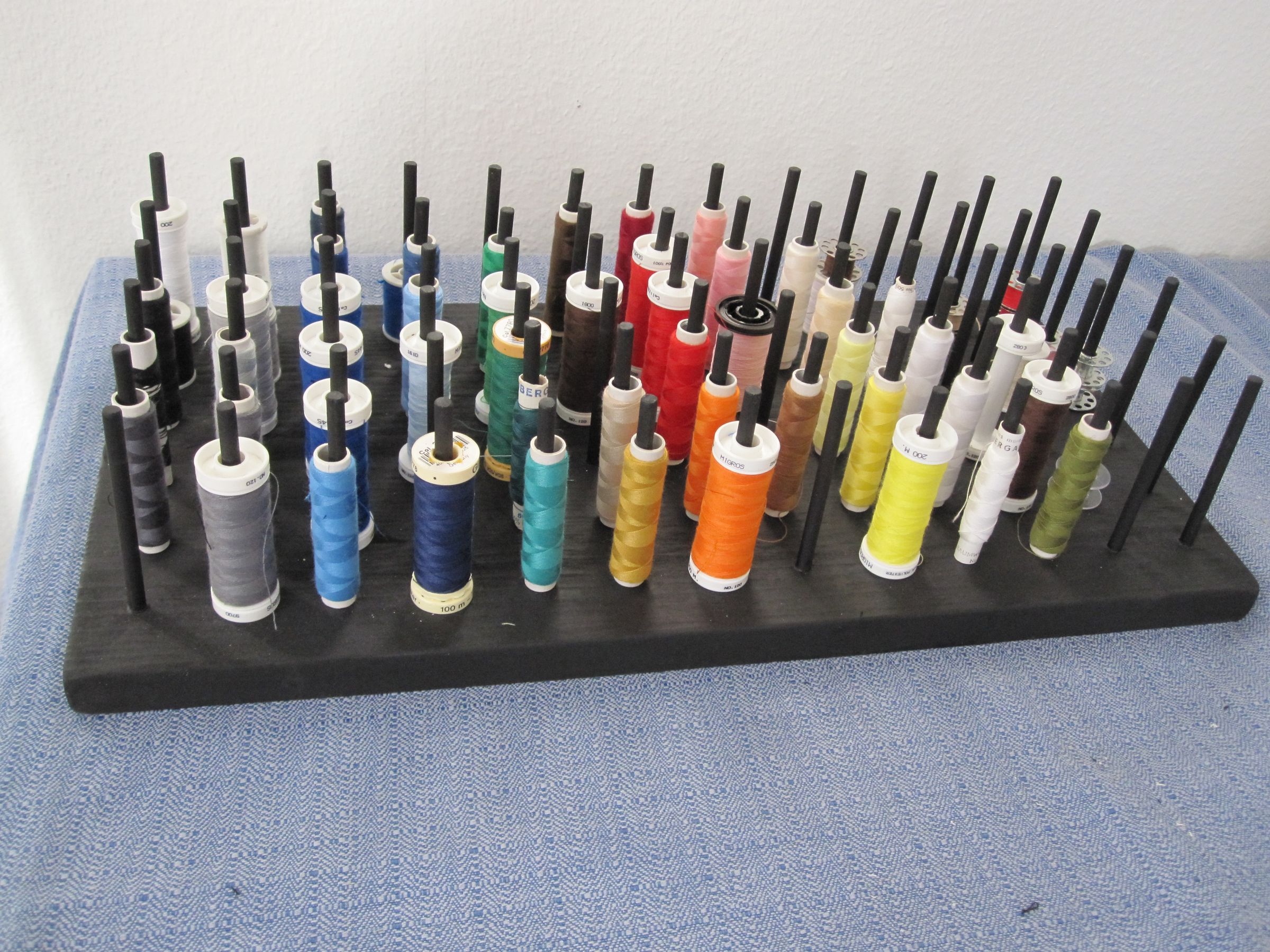 Spool Organizer: a Place for Every Thread - Instructables