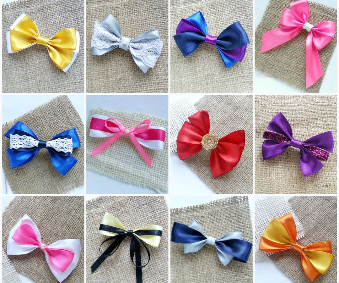 DIY Hair Bows (12 Patterns) : 4 Steps (with Pictures) - Instructables