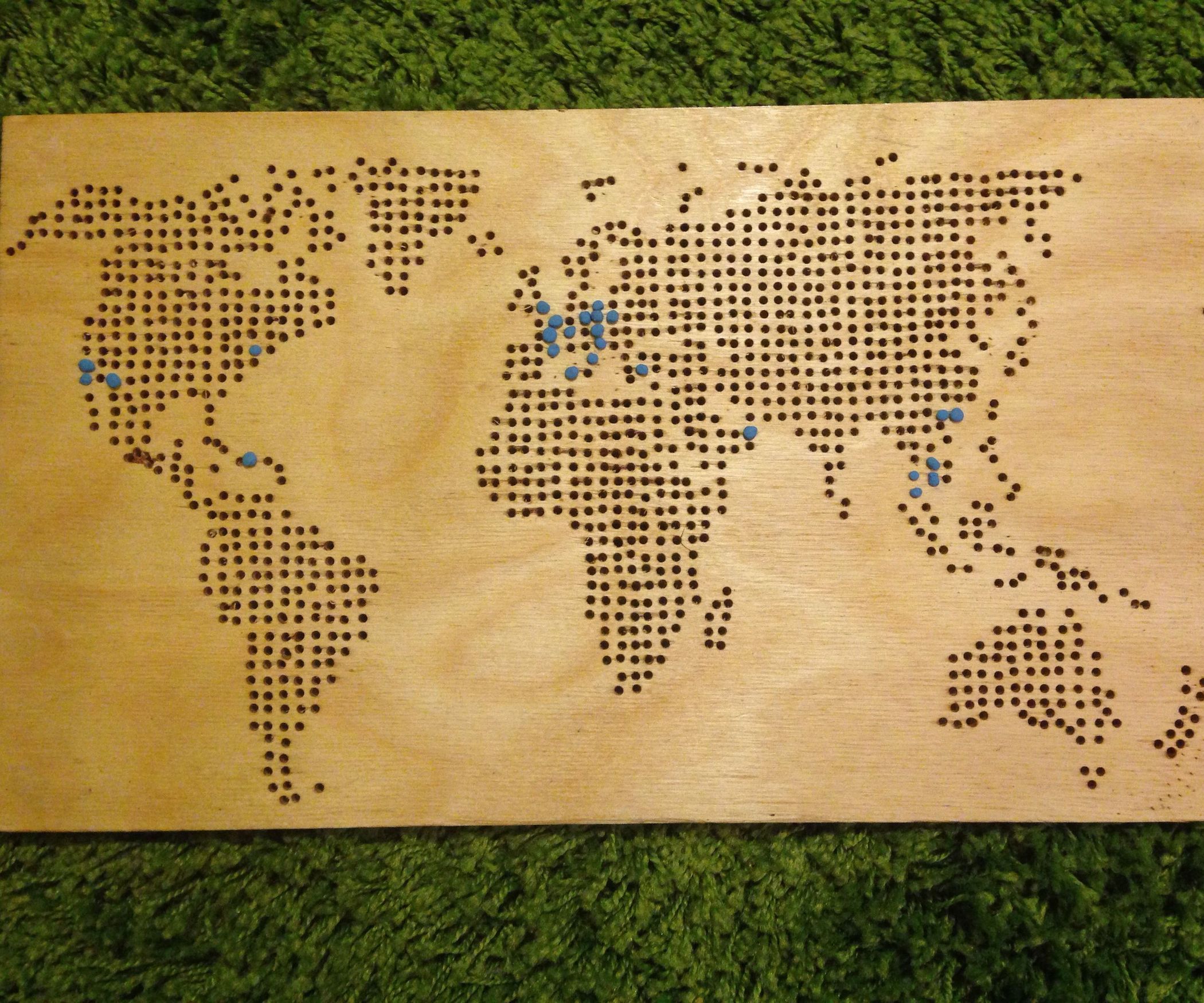 Wooden World Map : 9 Steps (with Pictures) - Instructables