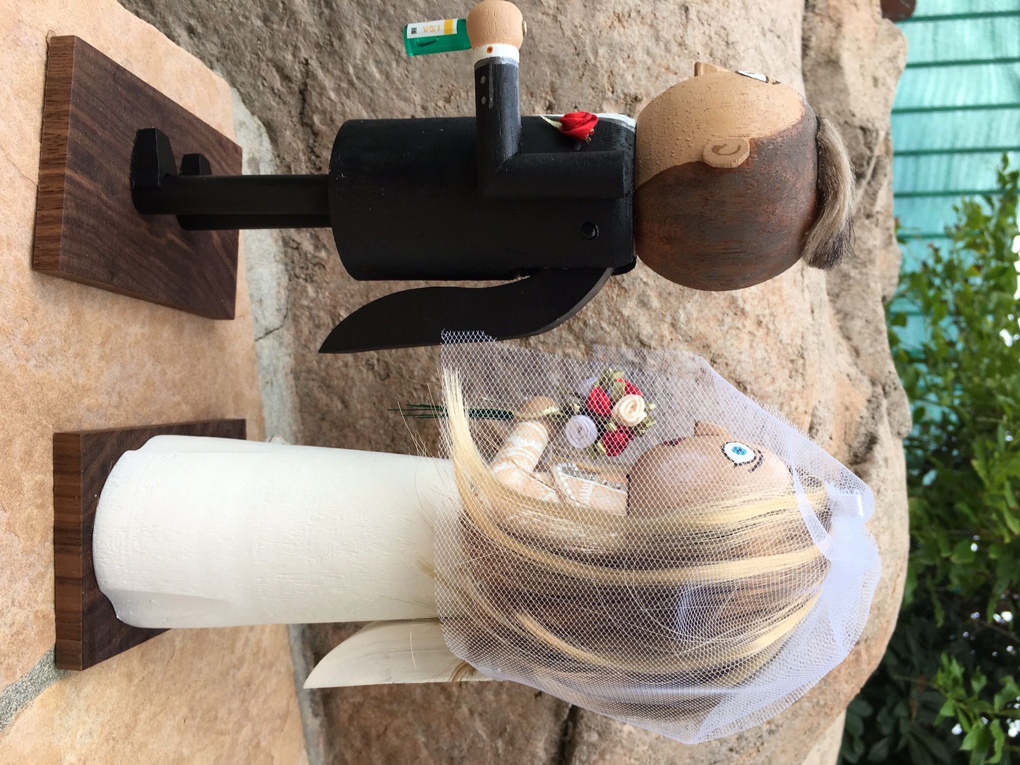 Bride and Groom Nut Crackers. 1/7/17 Wedding : 7 Steps (with Pictures ...