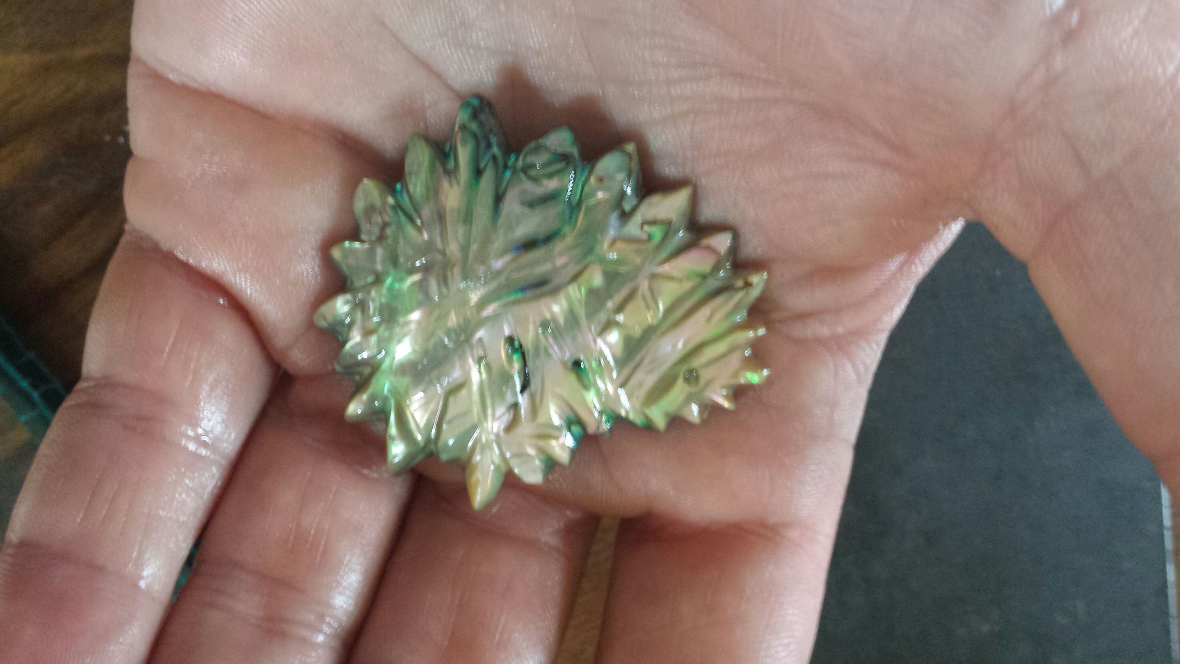 Upcycling & Carving Abalone Shell Into Jewelry and Gris Gris ...
