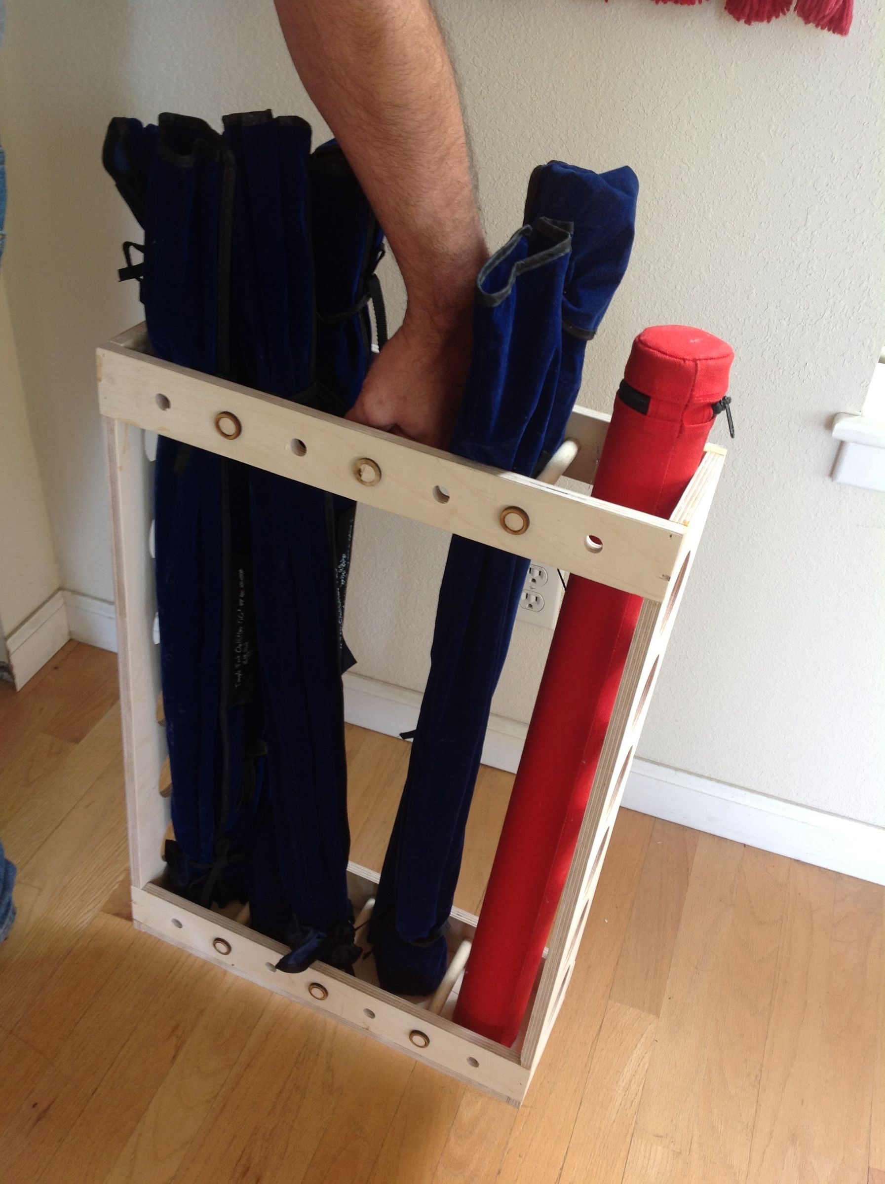Fly Fishing Rod Organizer Made With CNC Router : 4 Steps (with Pictures ...