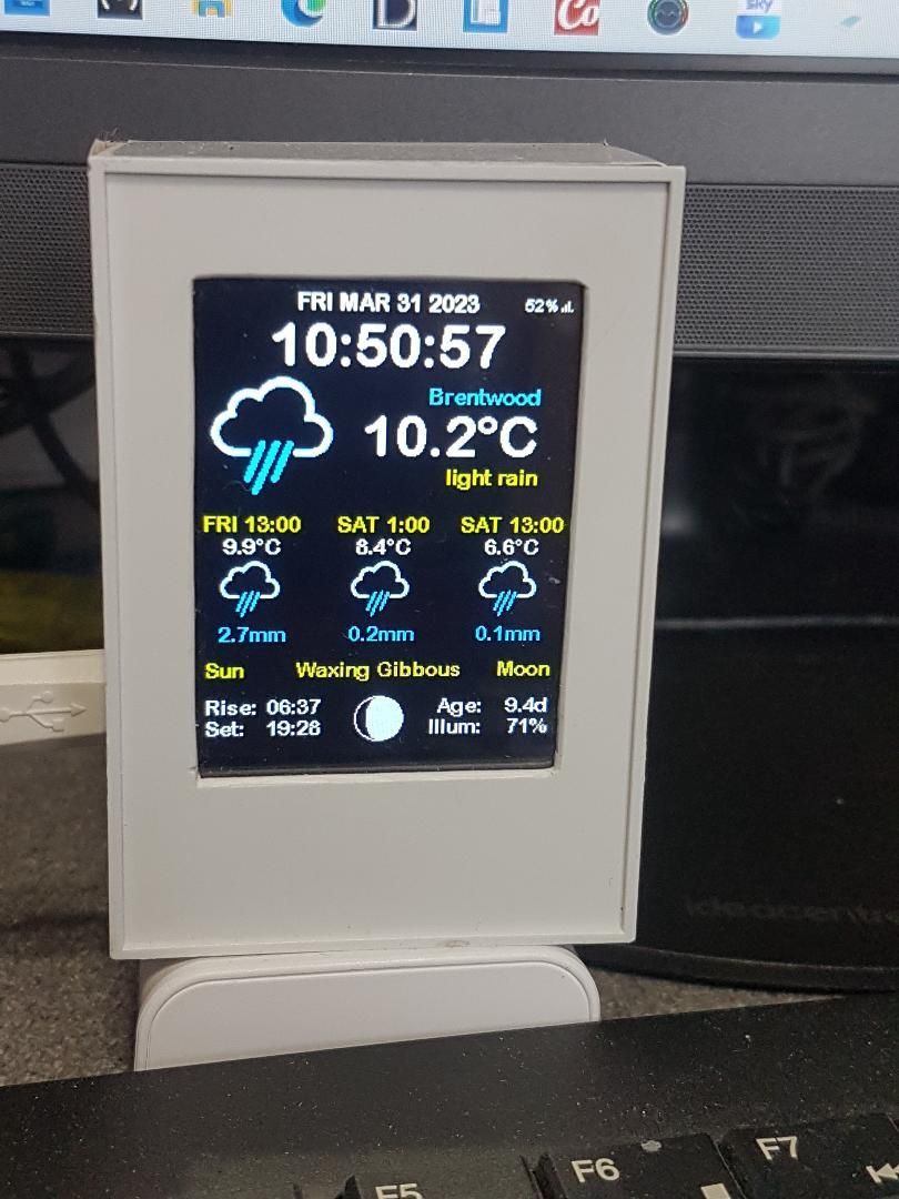 ESP8266 Colored Weather Station : 8 Steps - Instructables