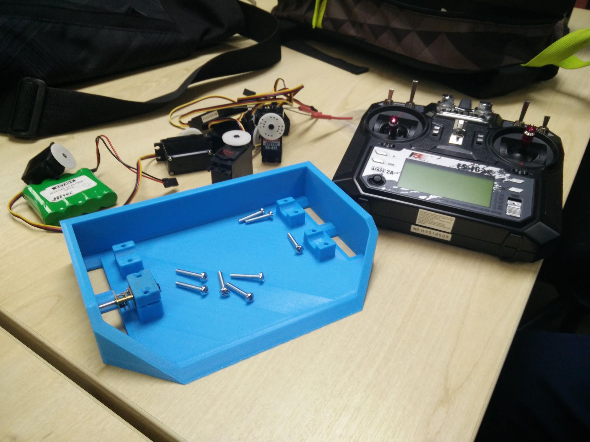 Ant-weight Combat Robot Build PT1 (test Bed) : 6 Steps (with Pictures ...