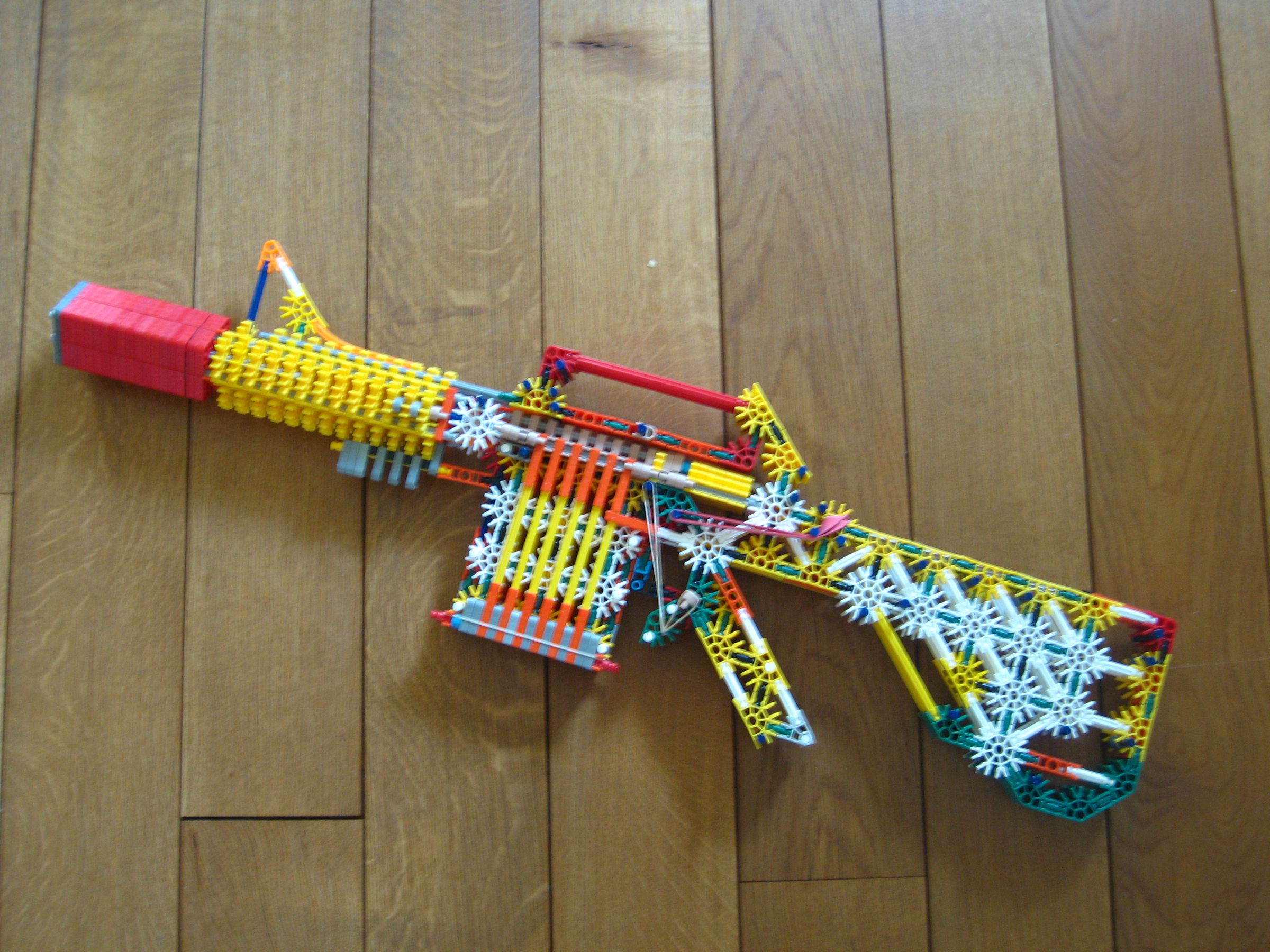 My Knex M16. : 9 Steps - Instructables