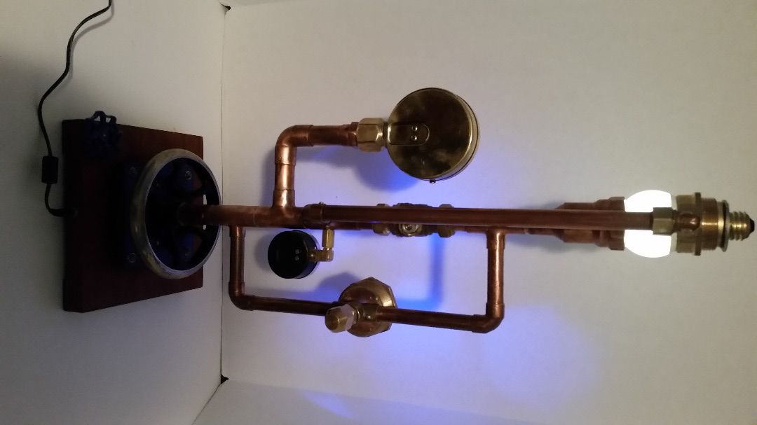 Steampunked Laboratory Lamp : 5 Steps (with Pictures) - Instructables