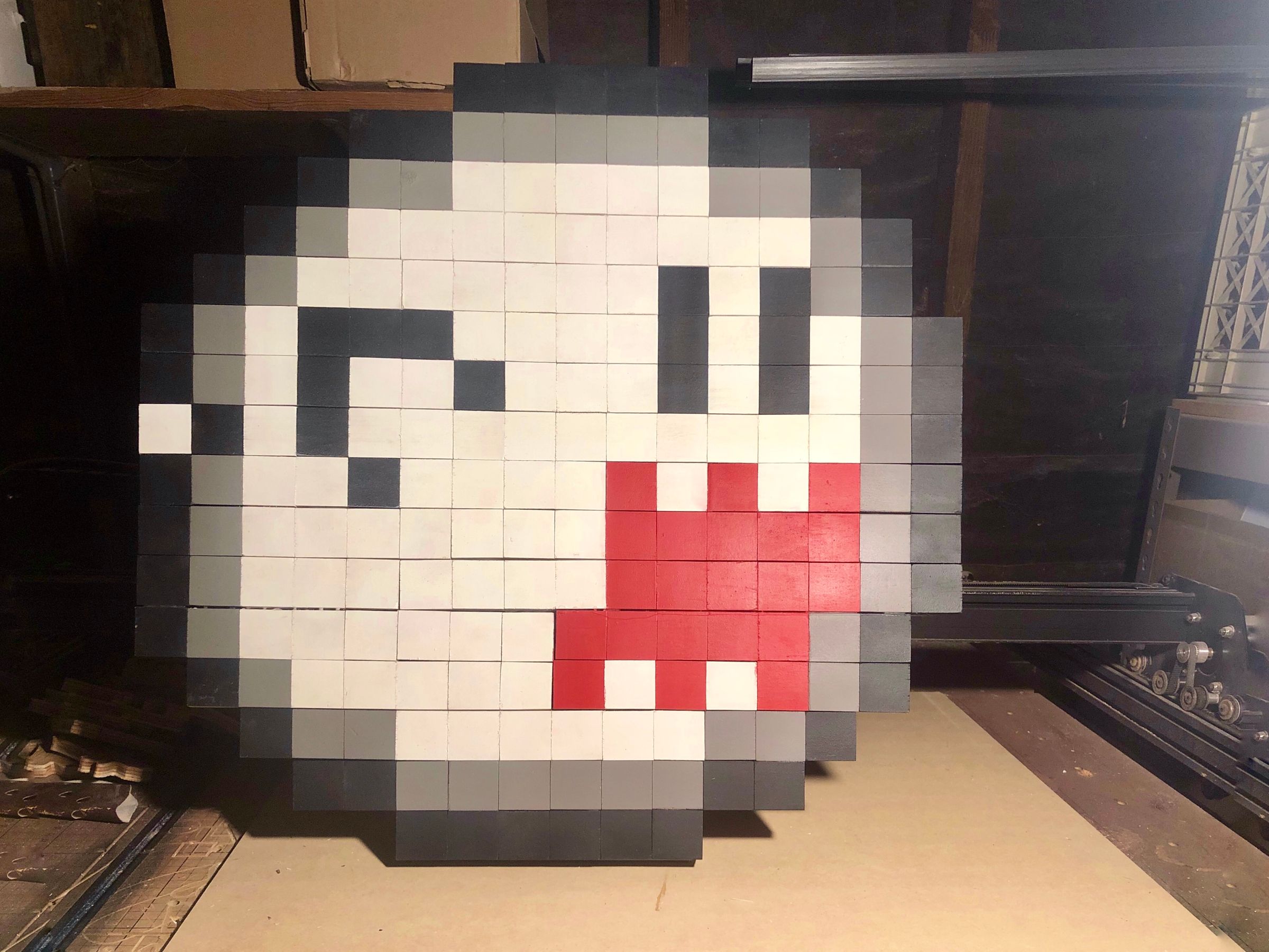 8-Bit Glow in the Dark Pixel Art : 8 Steps (with Pictures) - Instructables