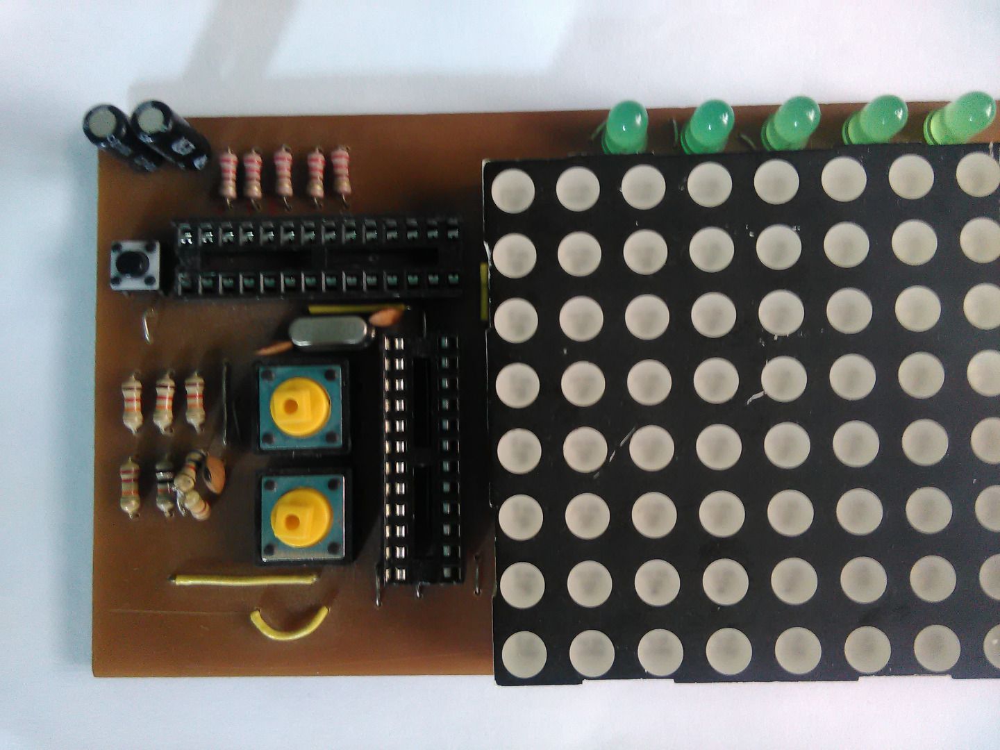 Arduino Dot Matrix Game Console : 7 Steps (with Pictures) - Instructables
