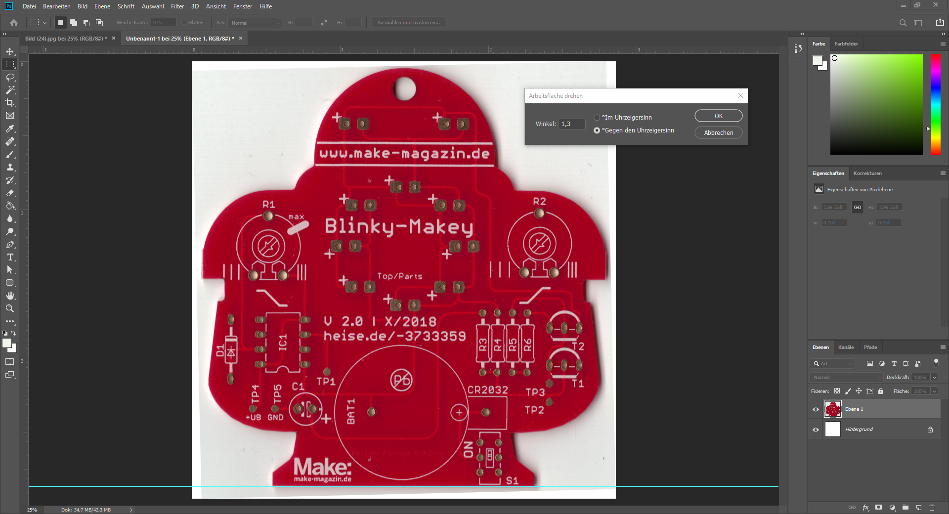 Enclosure for the Blinky Makey PCB : 8 Steps (with Pictures ...
