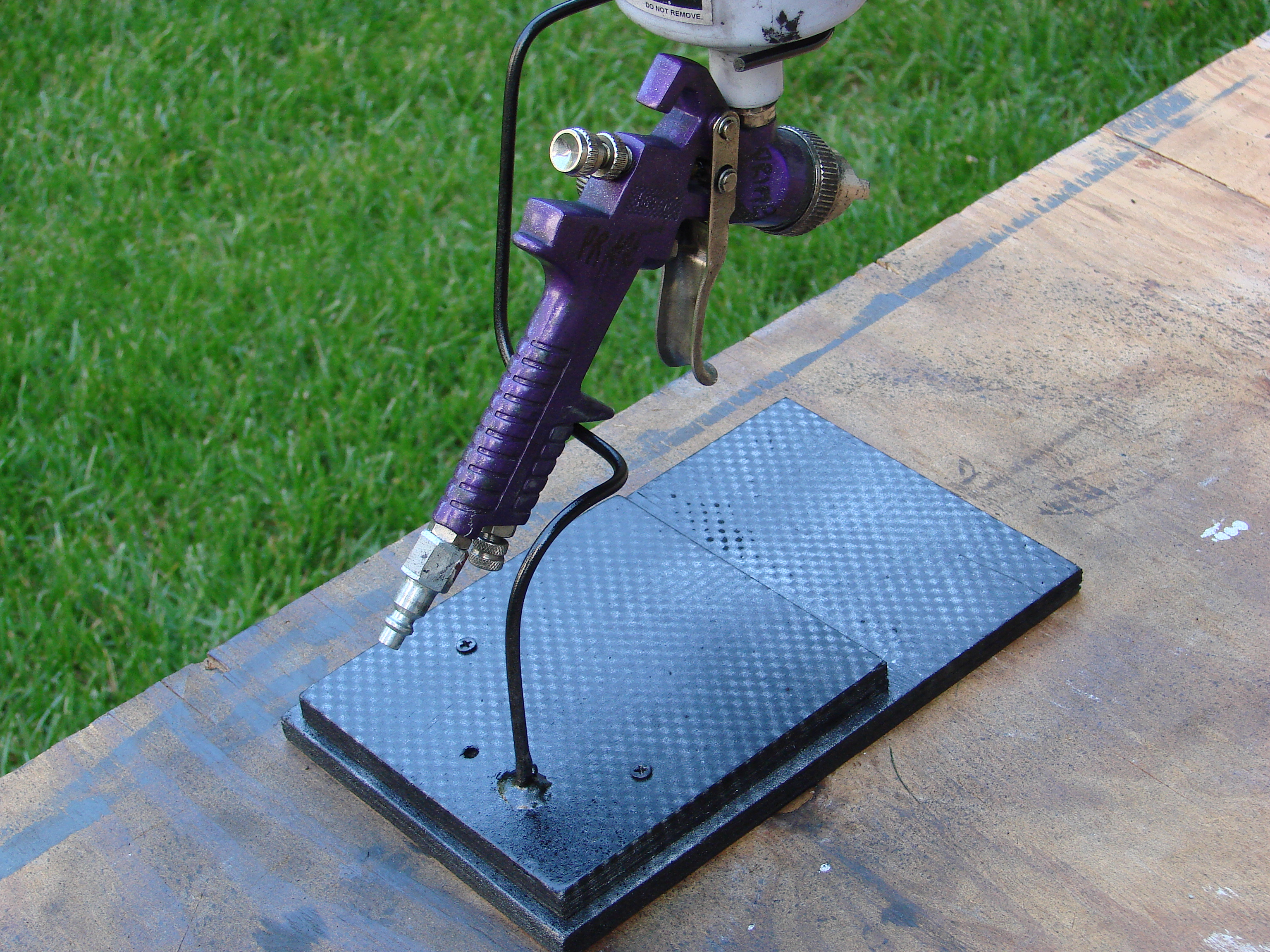 Spray Gun Stand : 5 Steps (with Pictures) - Instructables