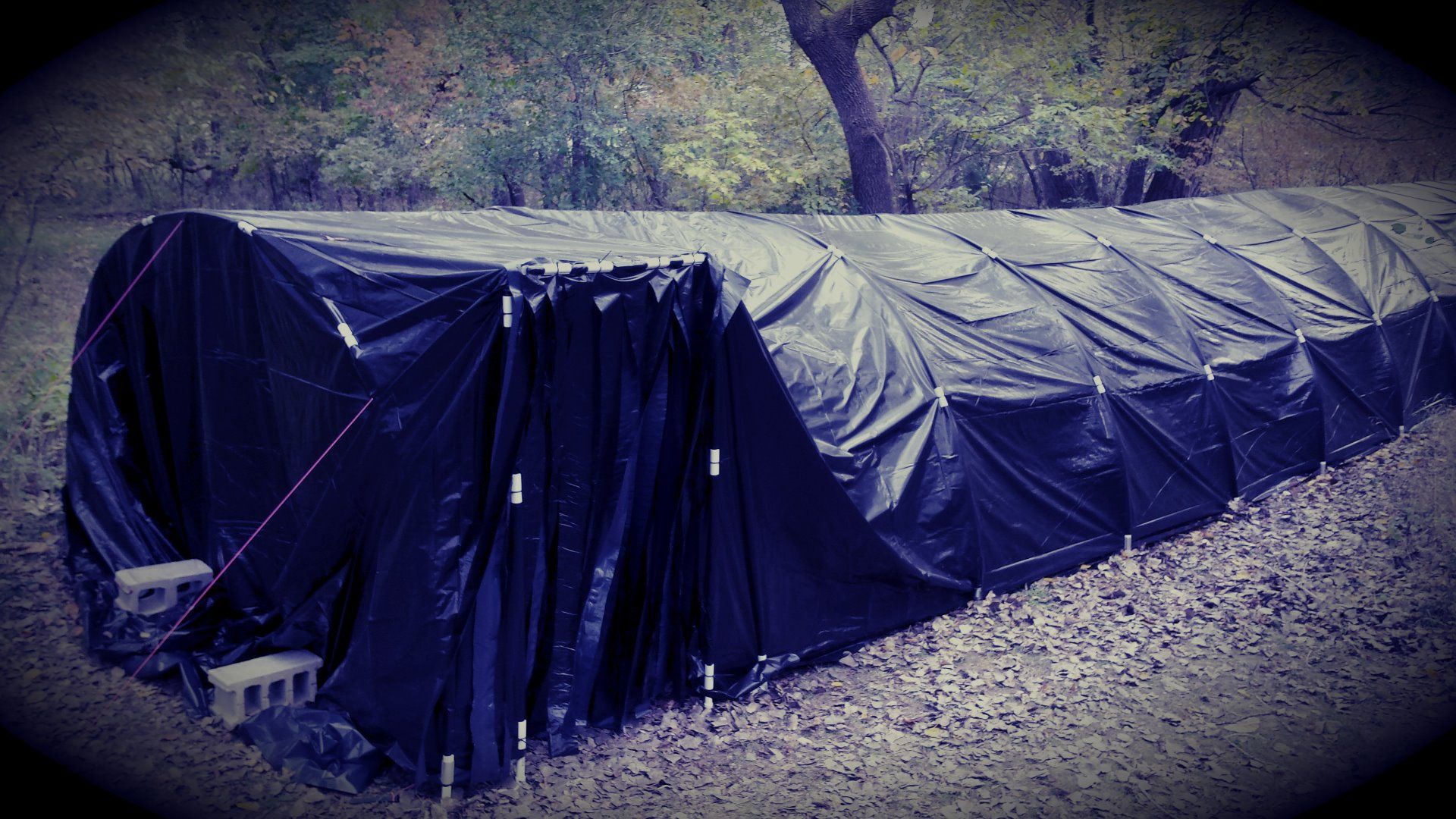 PVC Haunted Tunnel With Laser Vortex : 7 Steps - Instructables