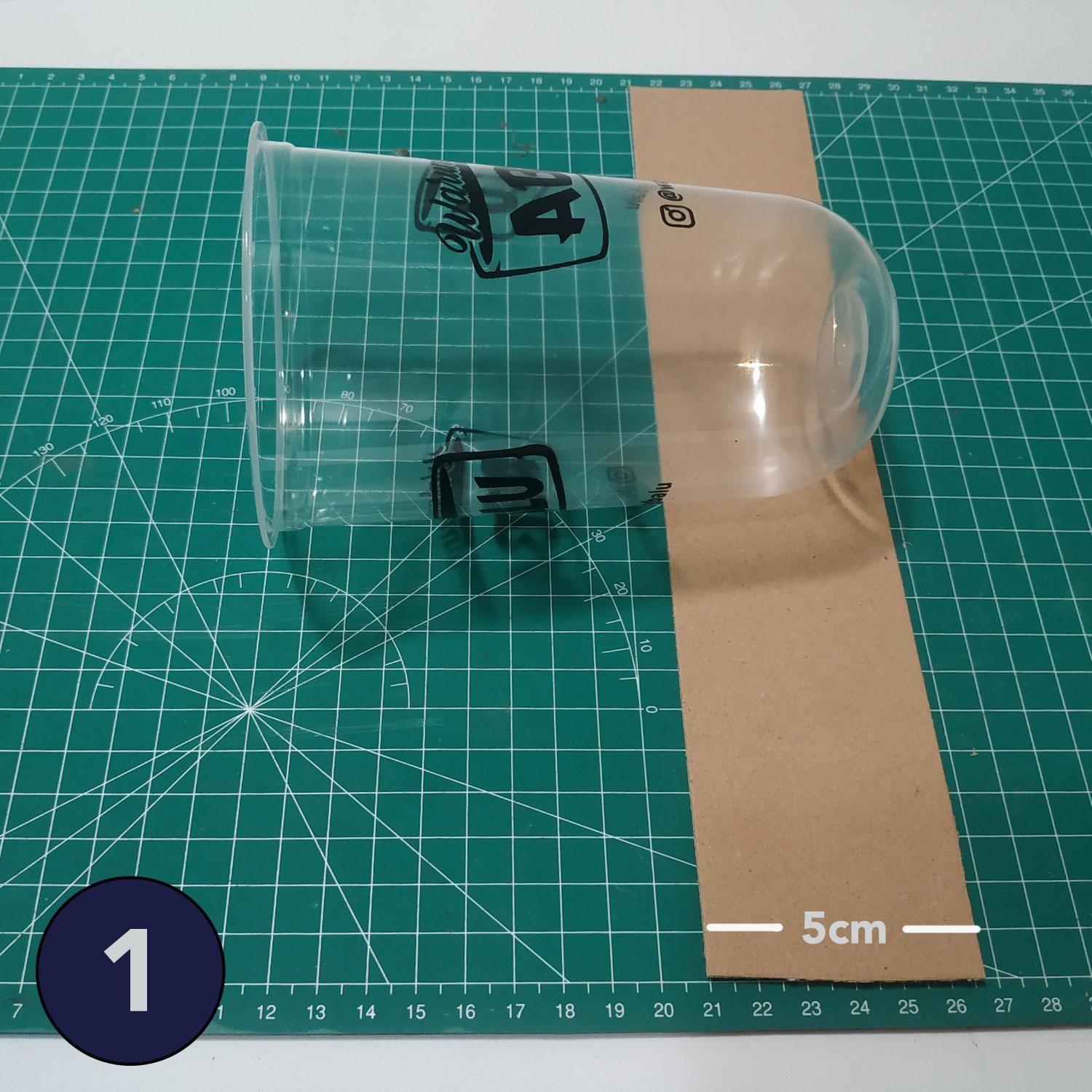 Plastic Cup Into Blender With Cardboard : 6 Steps (with Pictures ...