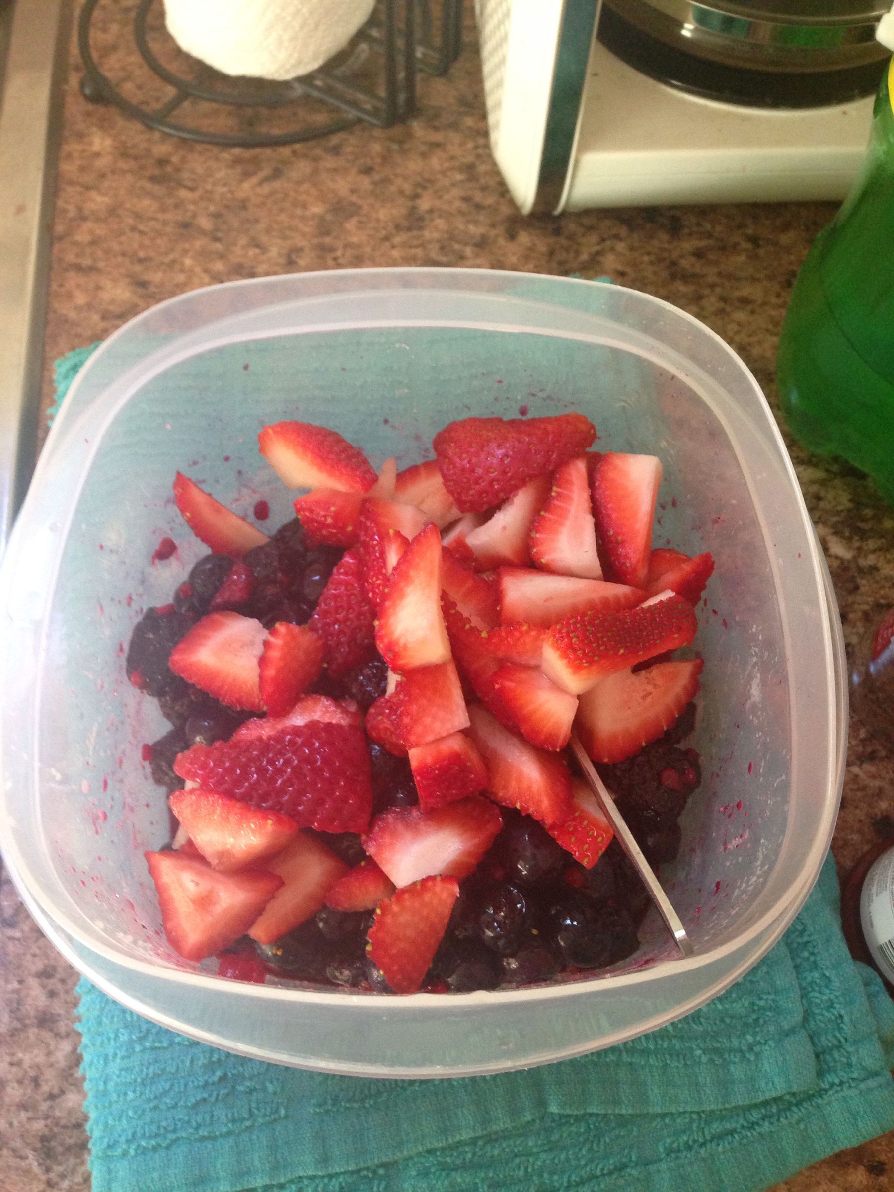 Red Whit and Blue Angel Food : 3 Steps - Instructables