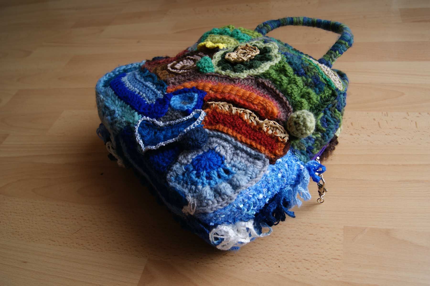 Freeform Crochet Bag: : 12 Steps (with Pictures) - Instructables
