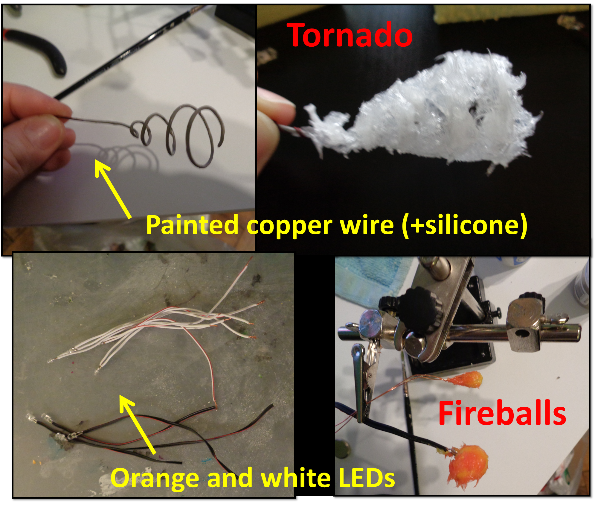 Elementalists at War (easy Silicone/LED Diorama) : 10 Steps (with ...