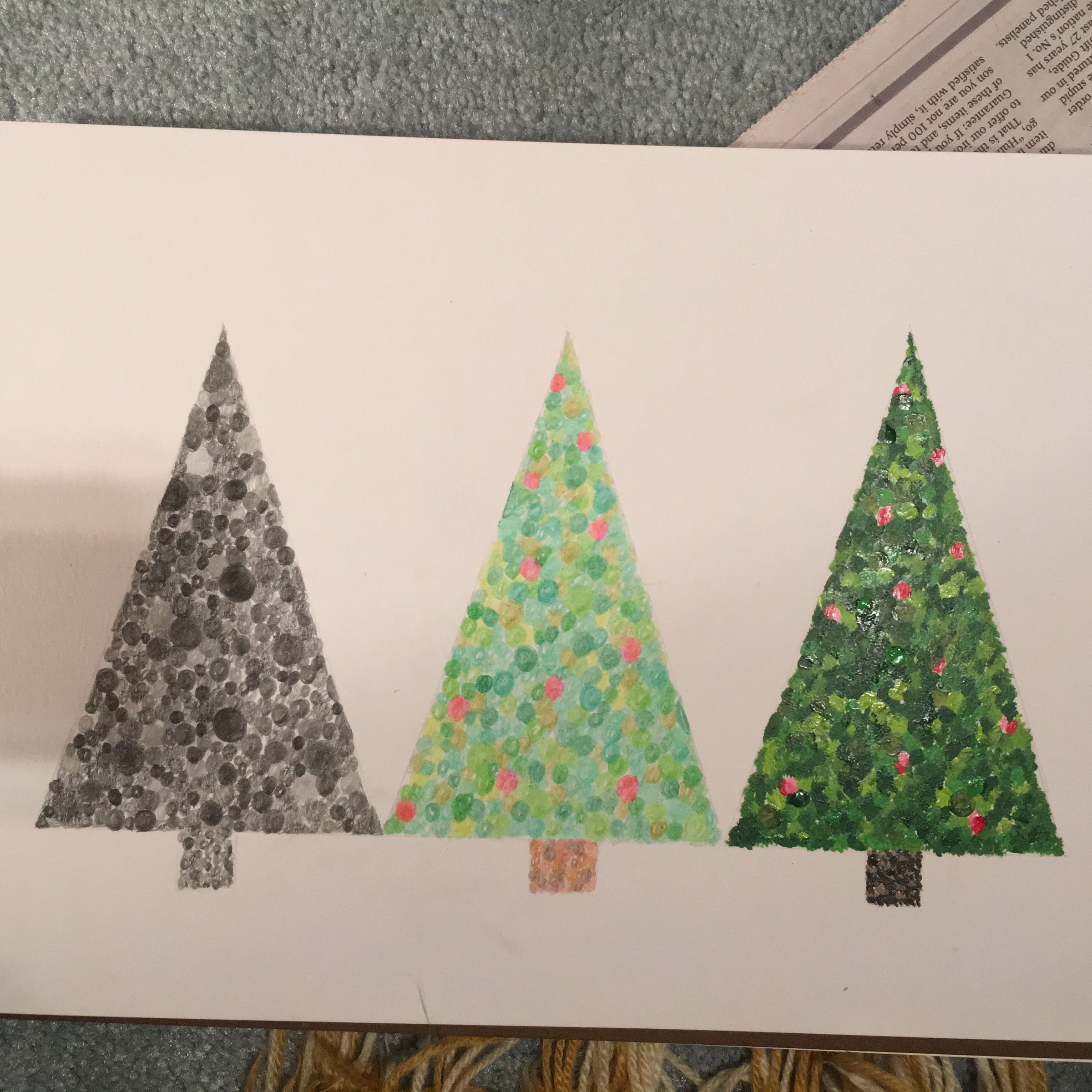 Pointillism - Trees : 6 Steps - Instructables