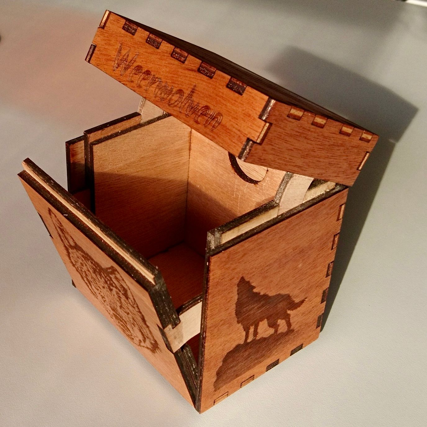 Laser Cut Game Card Box With Internal Hinges : 9 Steps (with Pictures ...