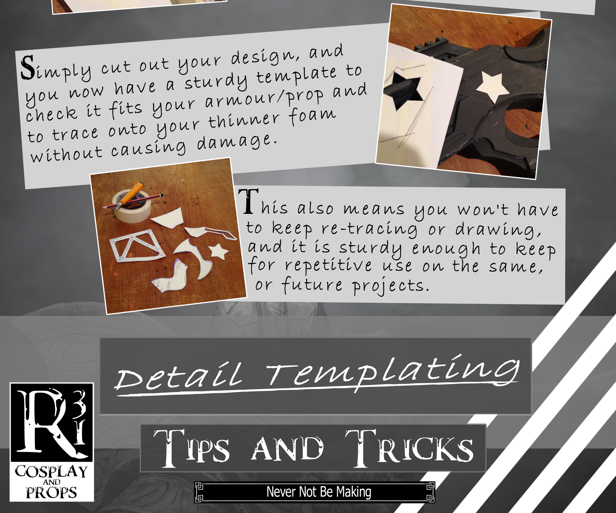 Working With Foam Tips and Tricks - Details and Templating : 4 Steps ...