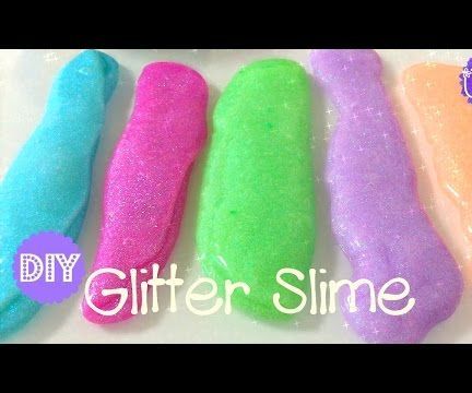DIY Glitter Slime - SO Fun! - Instructables
