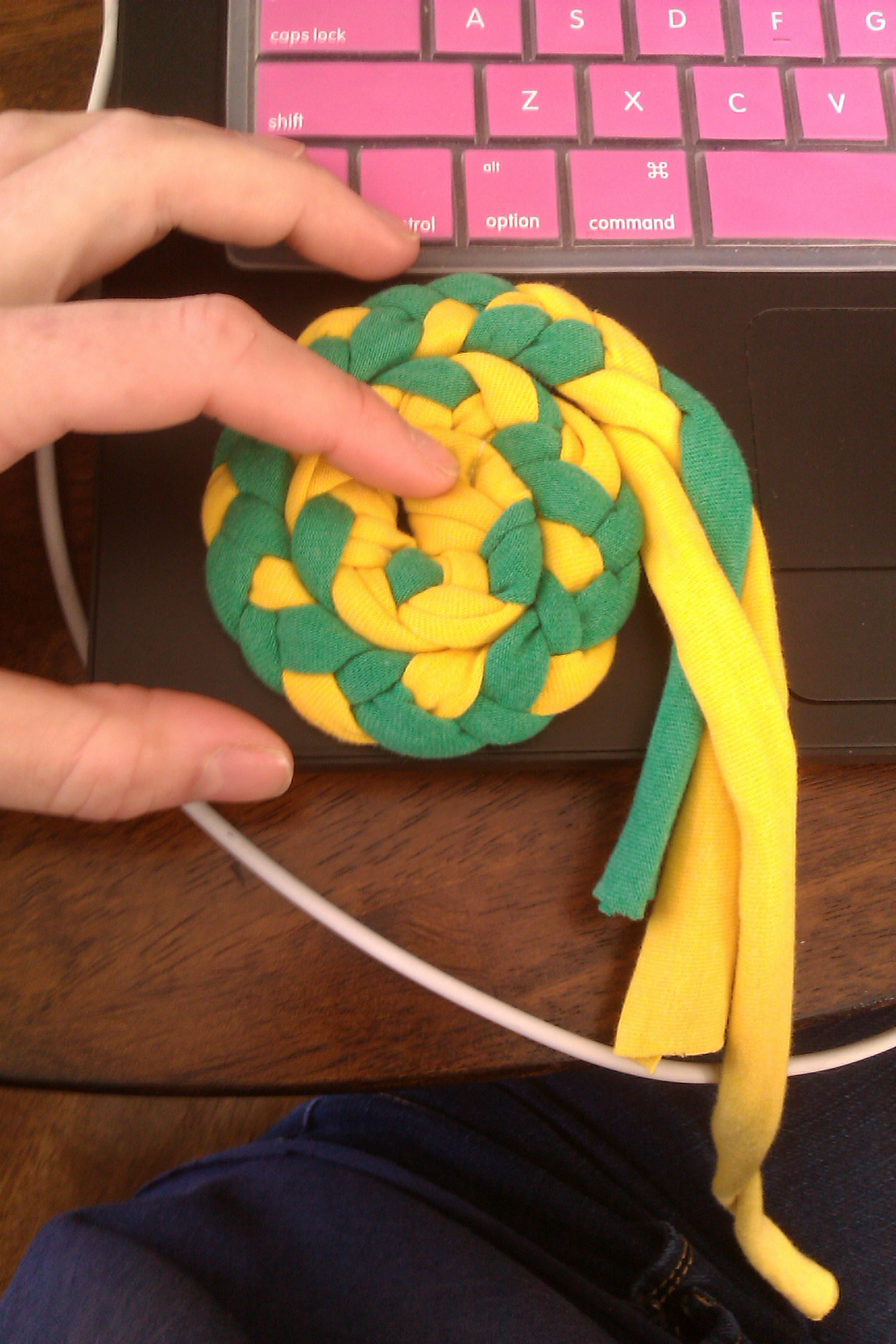 Make a Braided T-shirt Rug : 5 Steps (with Pictures) - Instructables