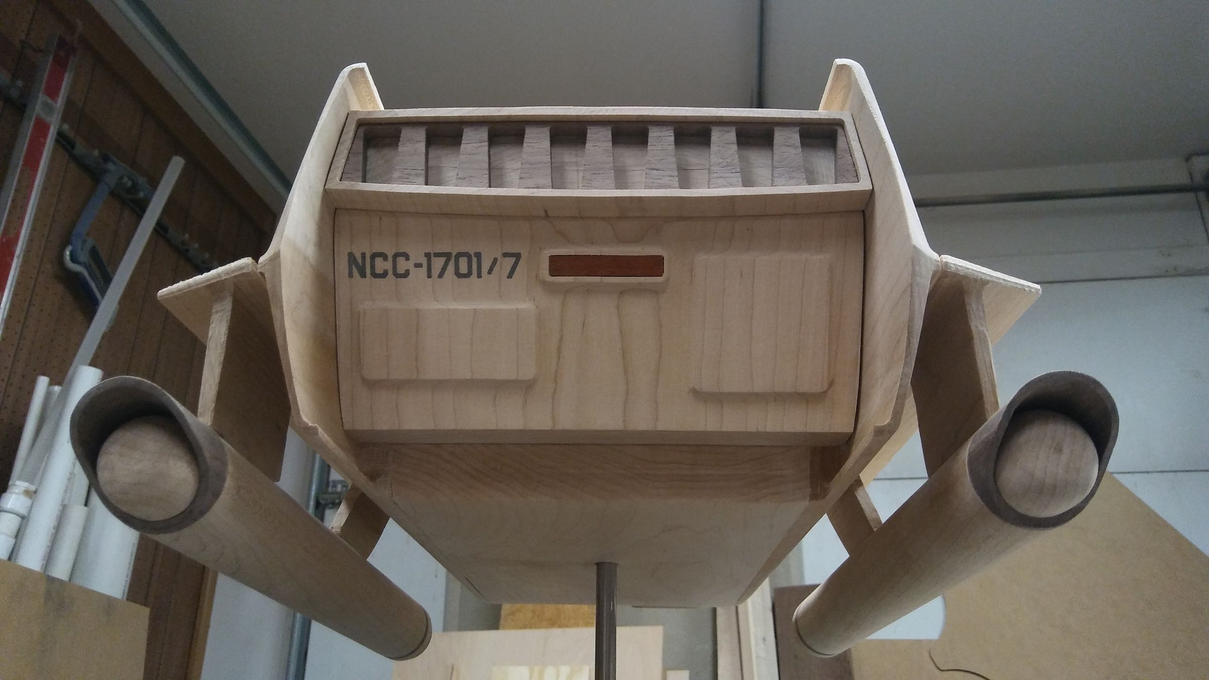 Wooden Shuttlecraft Galileo Model : 10 Steps (with Pictures ...