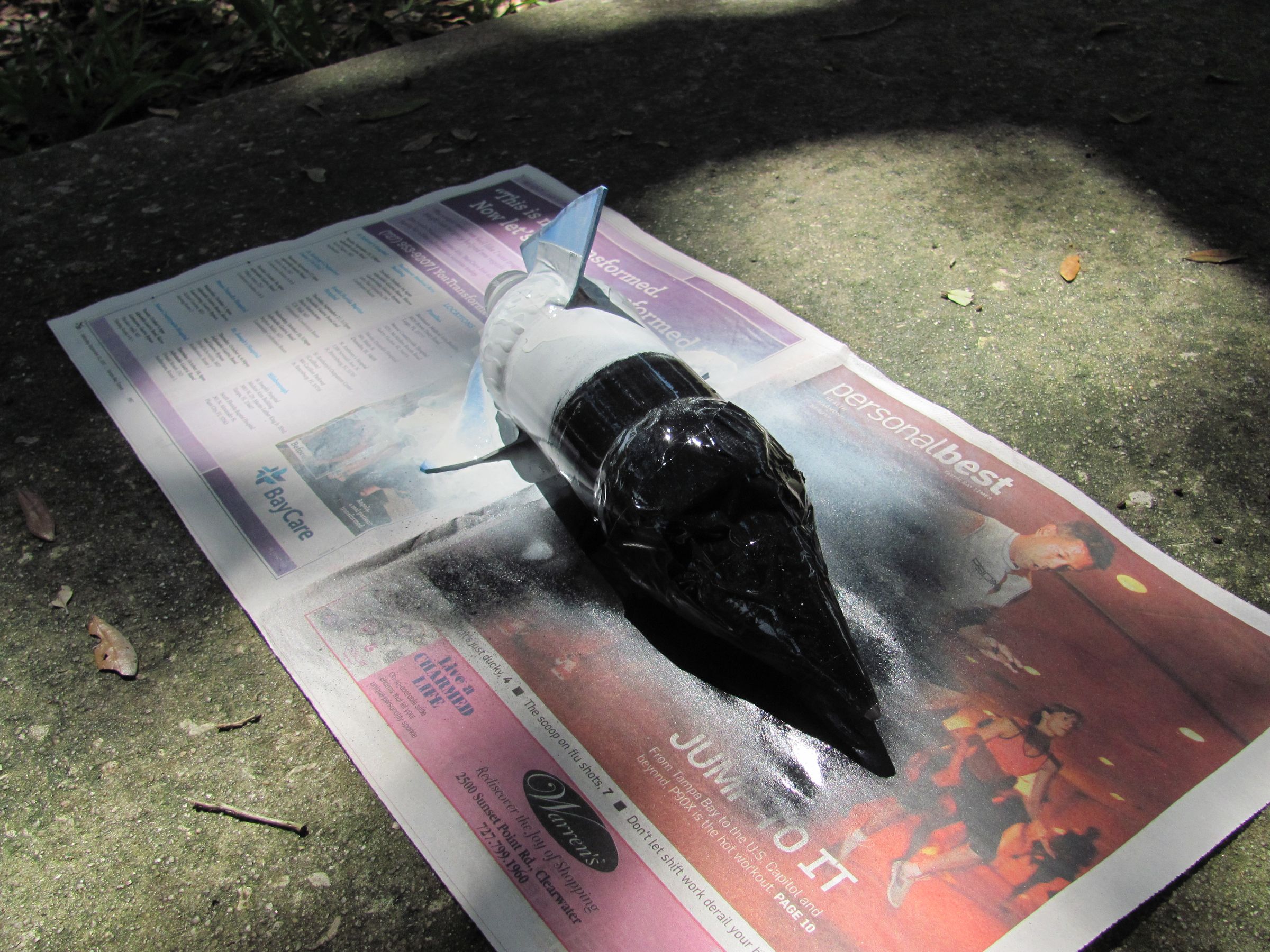 Easy to Make Water Rocket : 4 Steps - Instructables