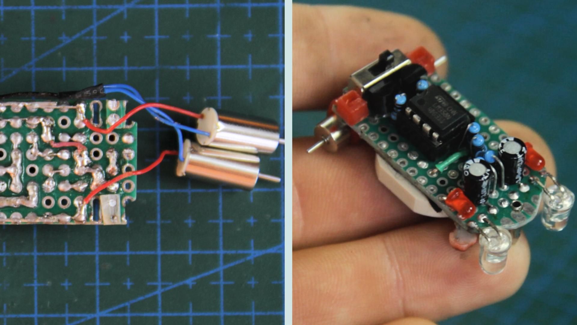 Make the Tiniest Line Follower Robot Without a Microcontroller : 10 ...