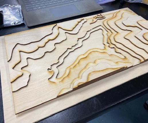Hume Lake Topographic 3D Map : 5 Steps - Instructables