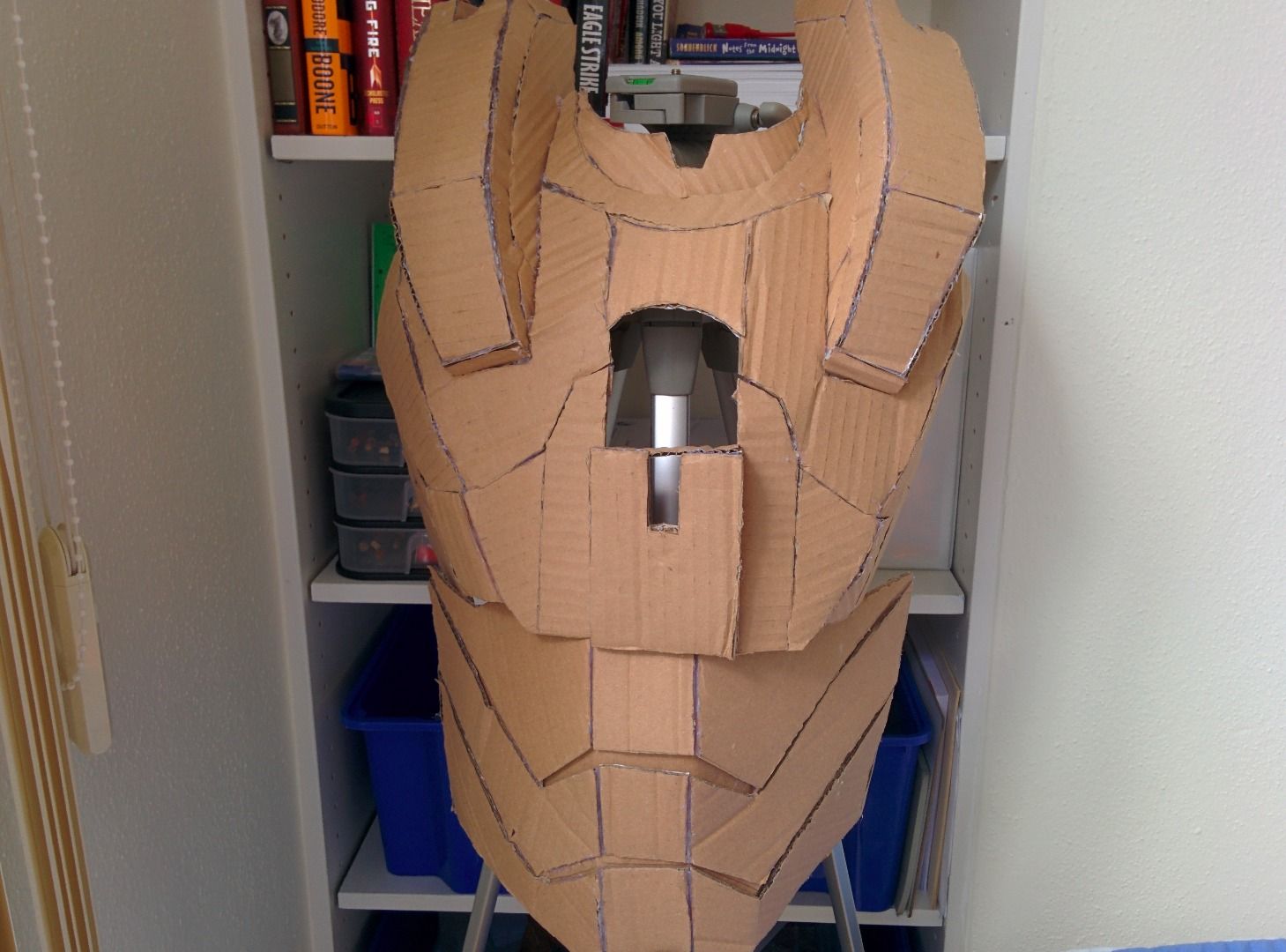 Creating a Homemade DIY War Machine Suit Out of Household Items : 9 ...