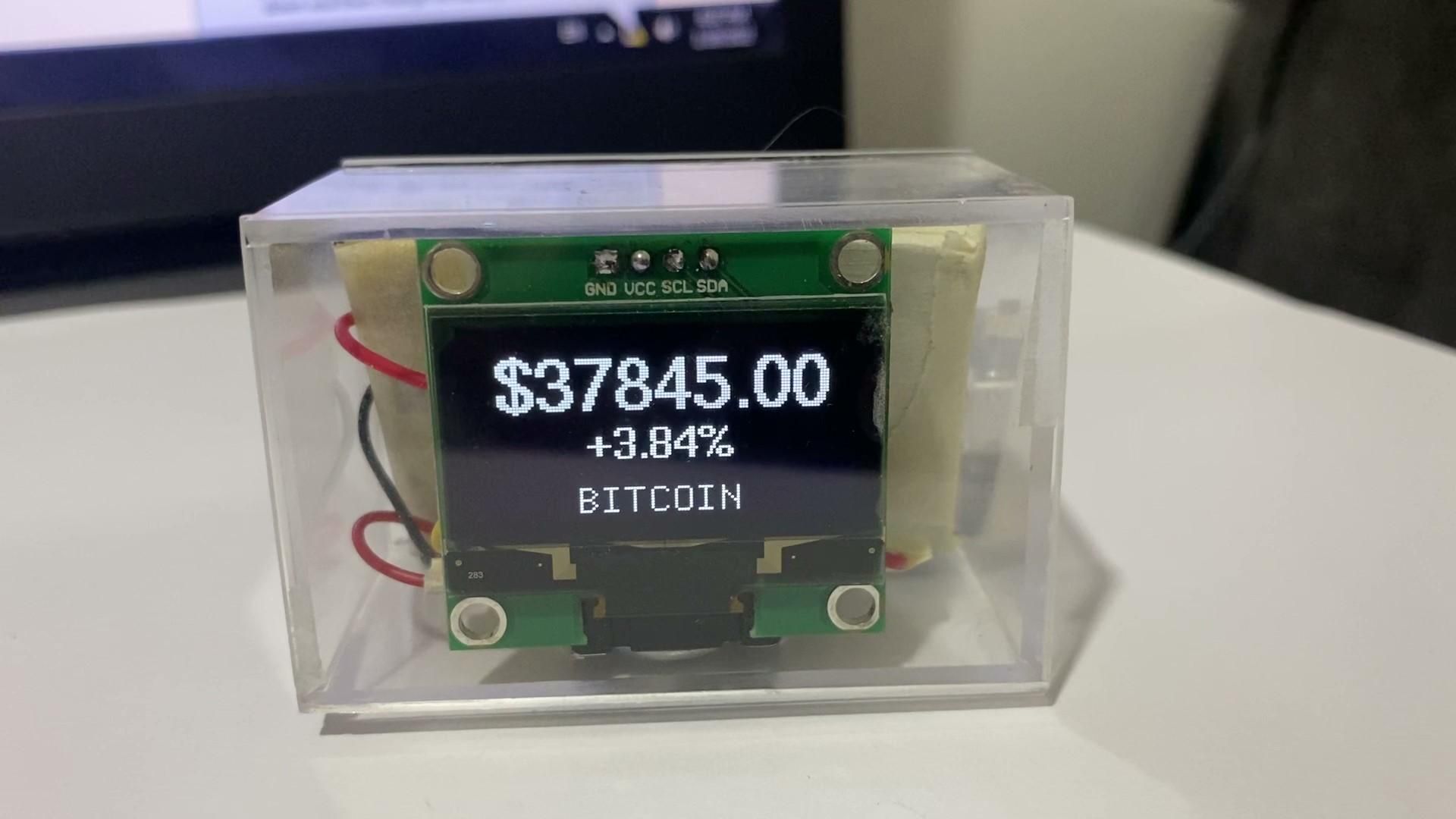 ESP8266 Crypto Currency Ticker on OLED Display - Instructables