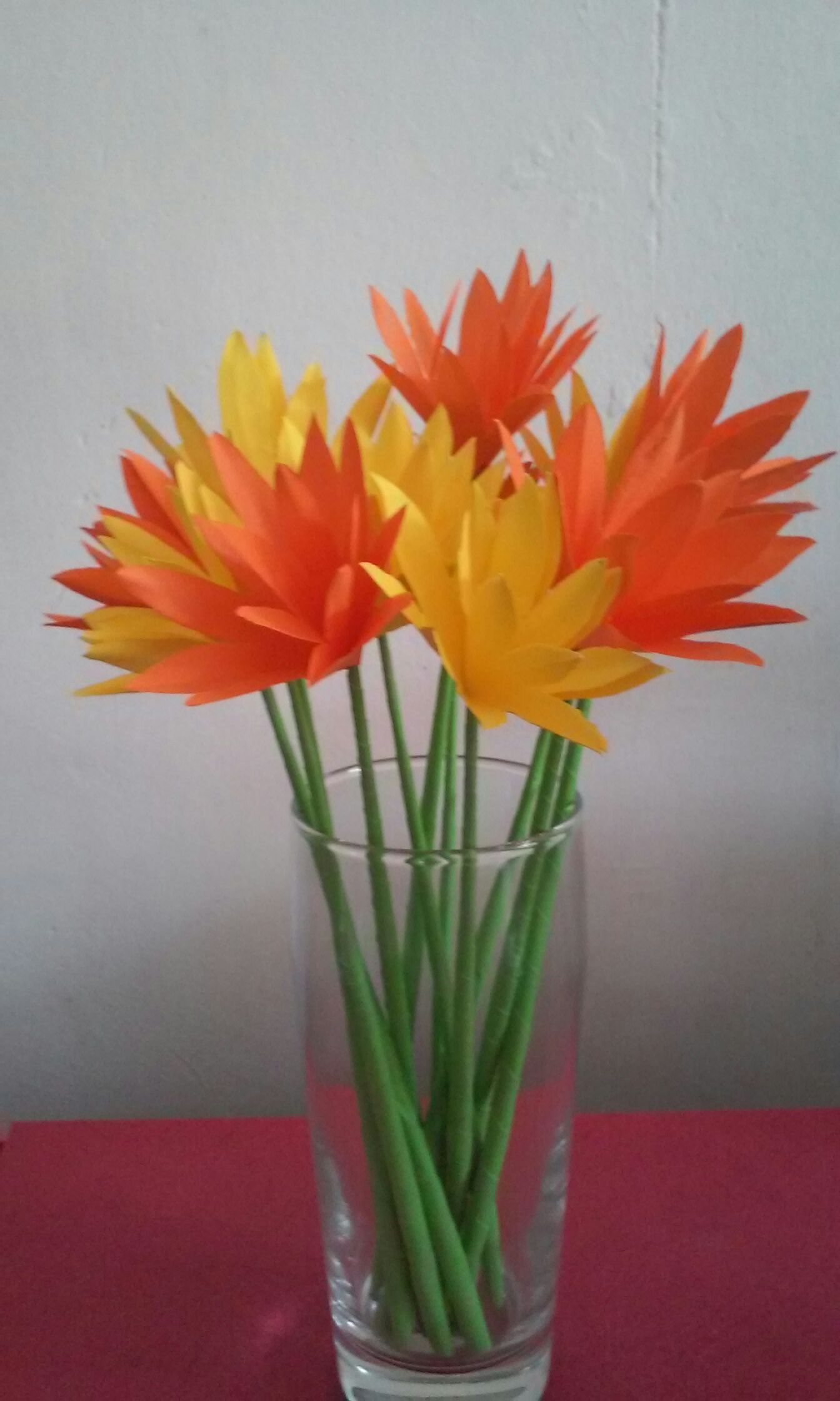 Easy Paper Flowers : 3 Steps - Instructables