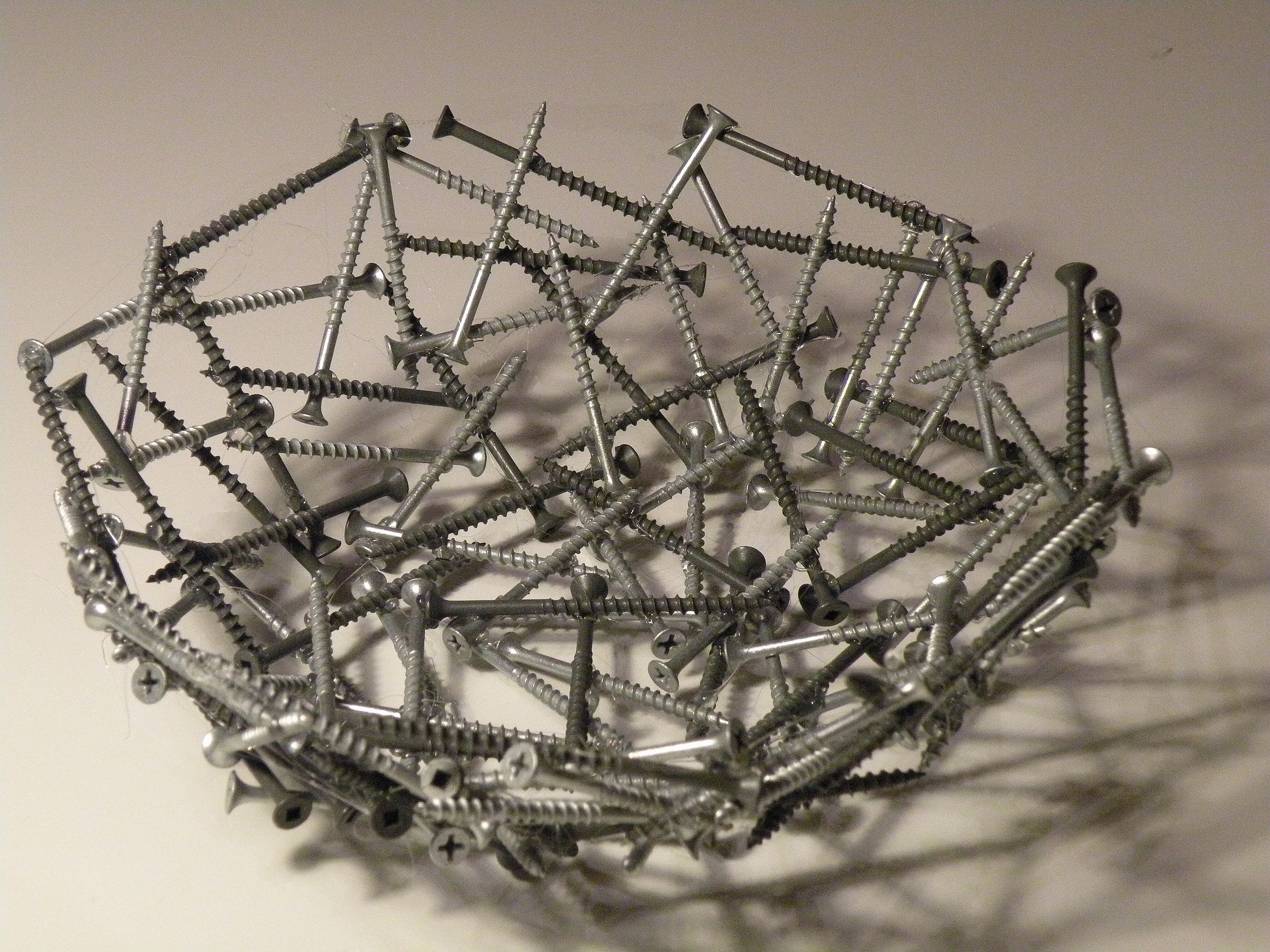 Screw Bowl - a Bowl Made From Screws : 7 Steps (with Pictures ...