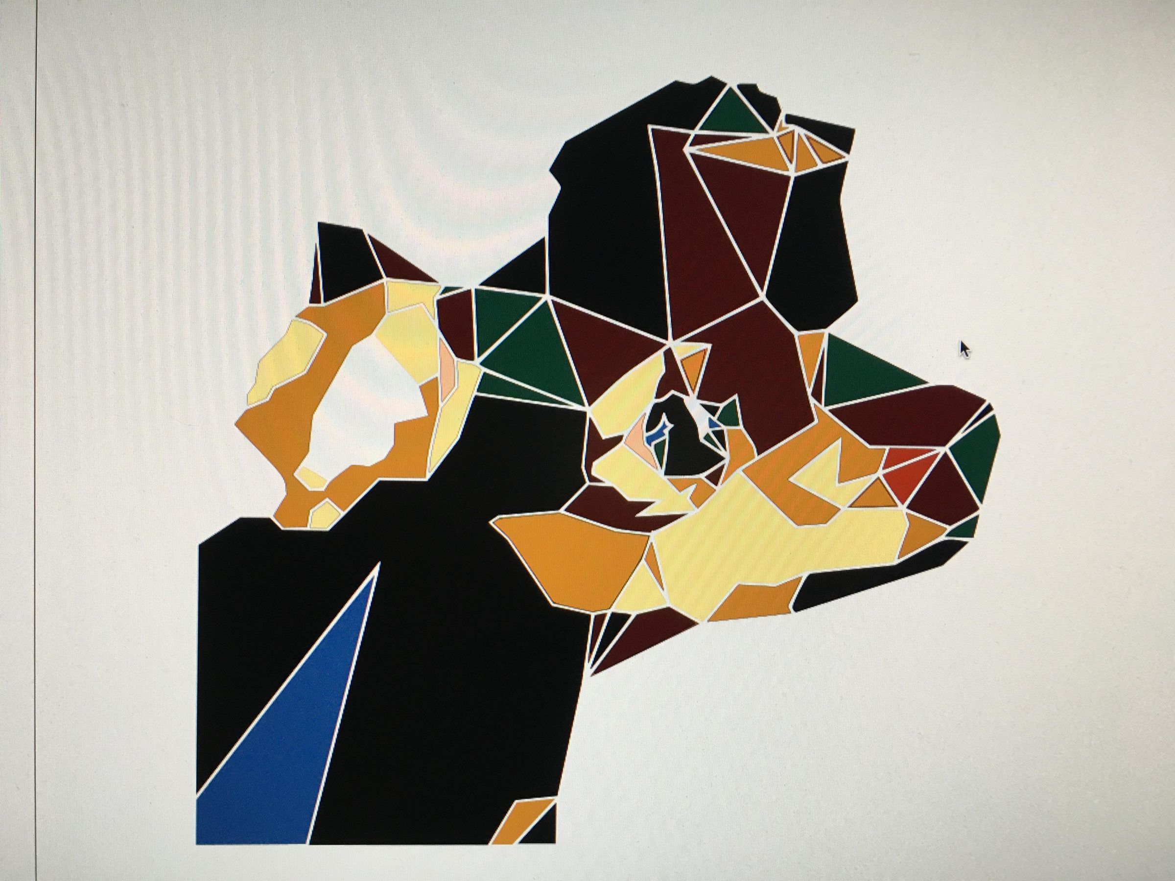 Low Poly Acrylic Painting Art From a Photo : 5 Steps (with Pictures ...