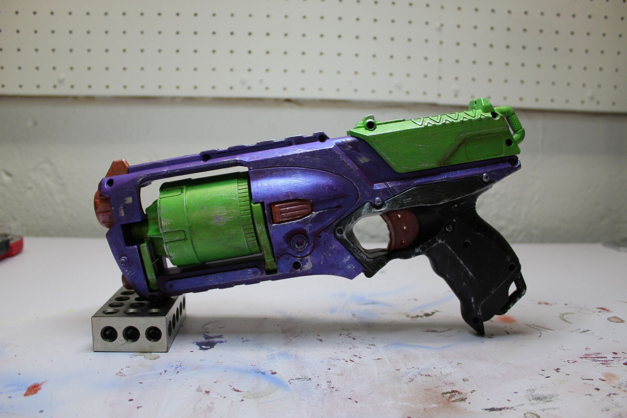 Nerf Gun Mod - Neon Genesis Evangelion Repaint : 5 Steps - Instructables