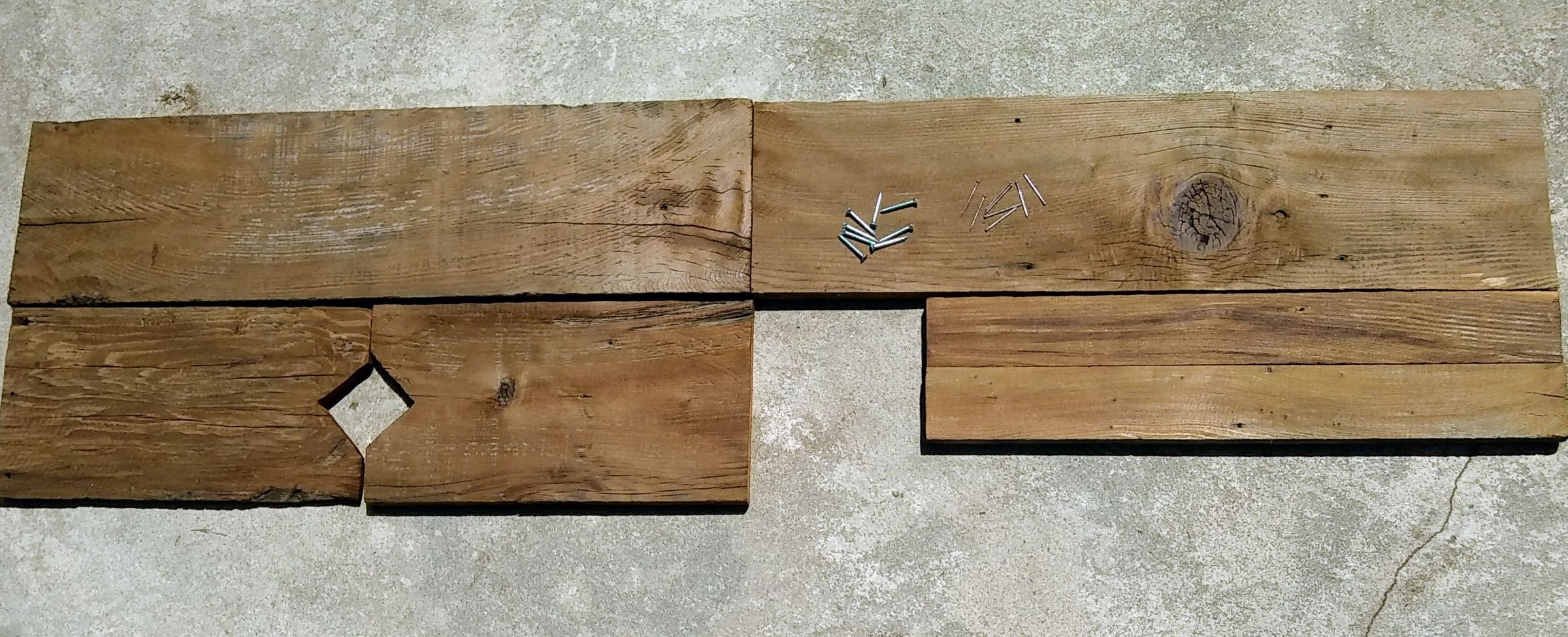 Simple Shaker-Style Bench - From Redwood Fencing : 6 Steps (with ...