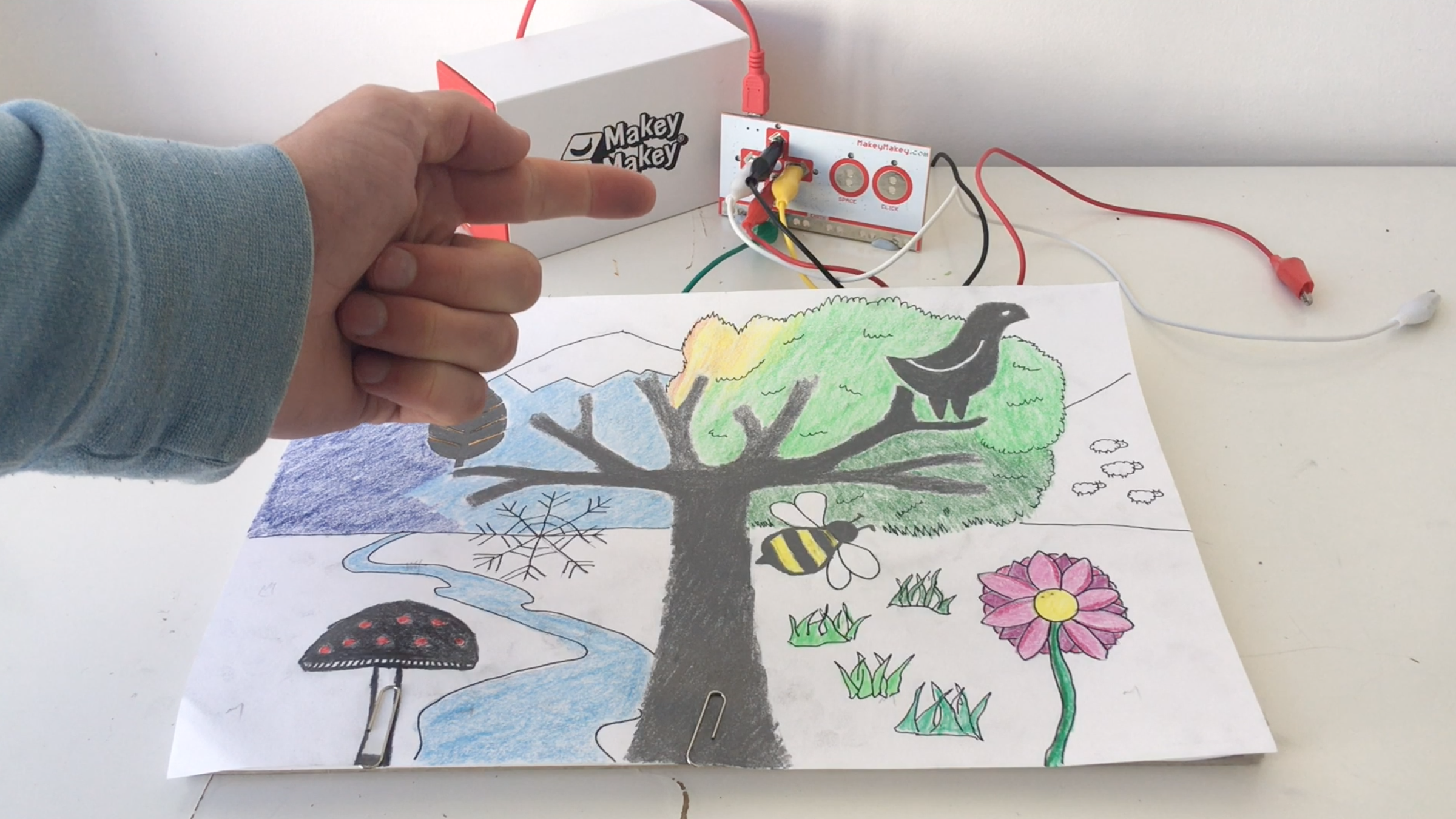 Makey Makey Graphite Drawing Instructions : 8 Steps (with Pictures ...