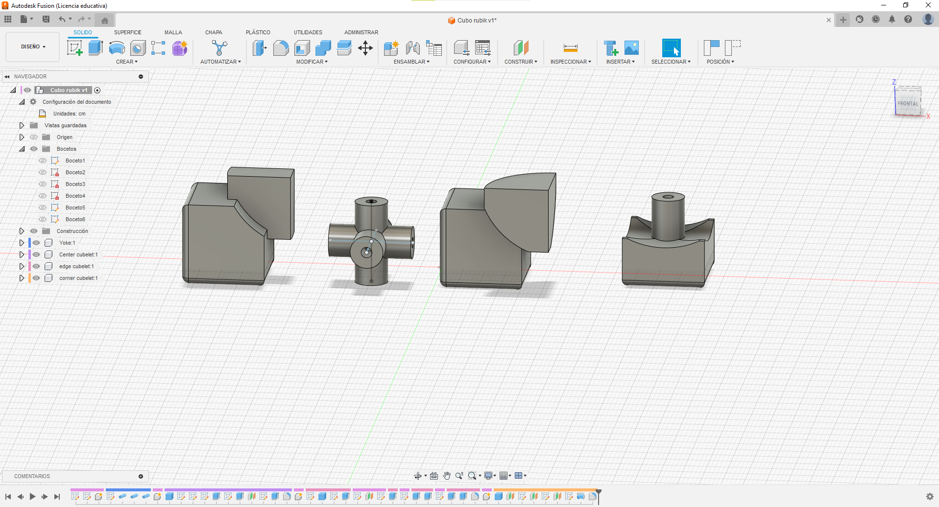 Cubo De Rubik Adaptado Para Discapacidad Visual - Impresión 3D : 12 Steps (with Pictures ...