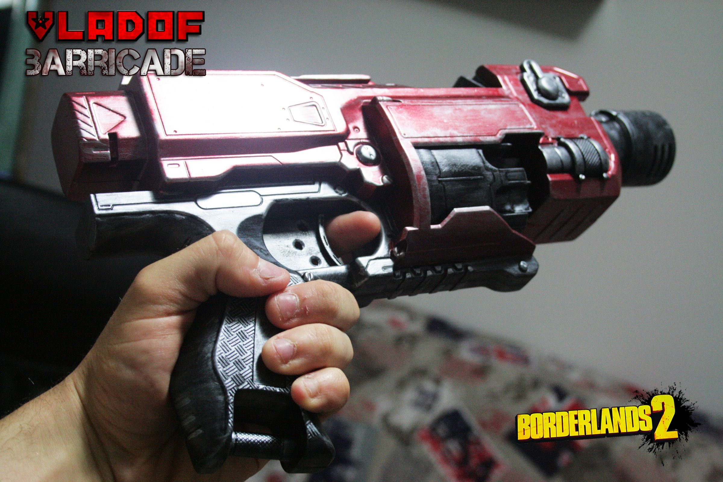 Nerf Barricade Borderlands 2 Vladof Gun Prop : 12 Steps (with Pictures ...