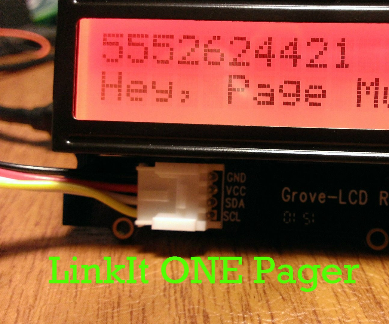 LinkIt ONE Pager : 8 Steps (with Pictures) - Instructables