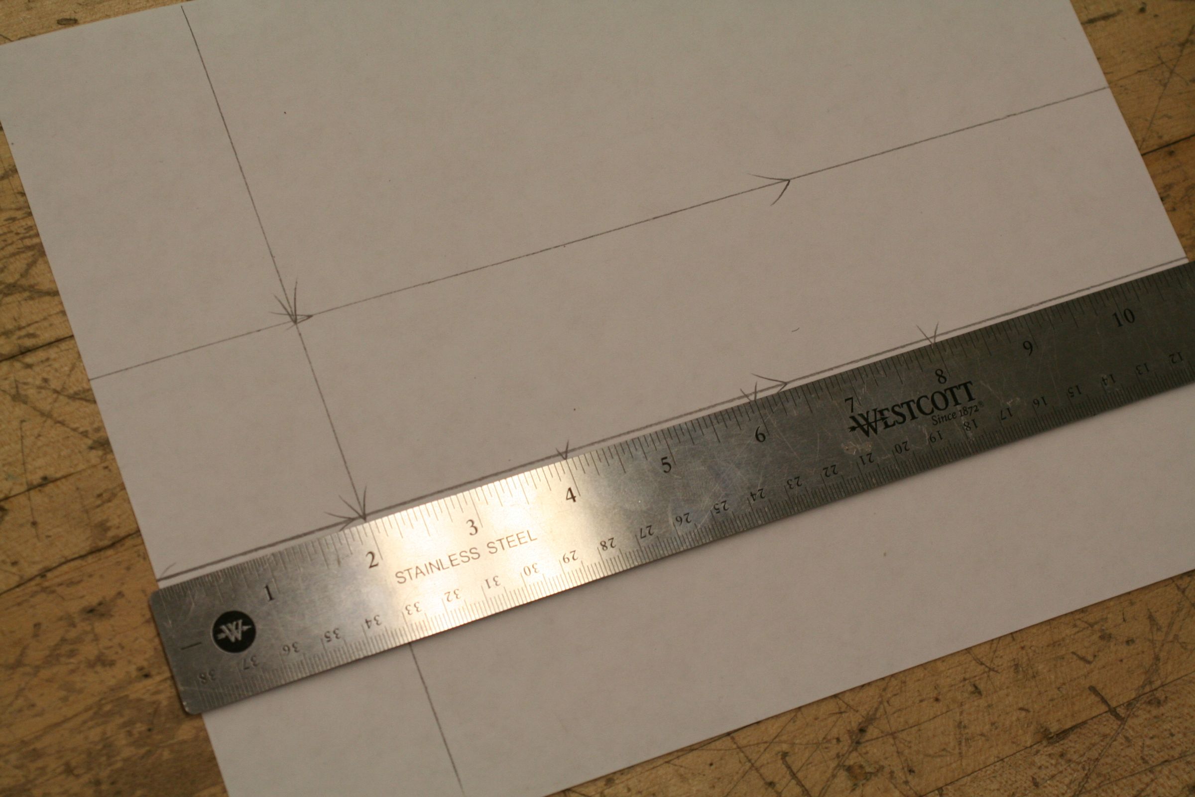 Perfect Paper Cube: Laying Out a Project Using Parallel Line ...