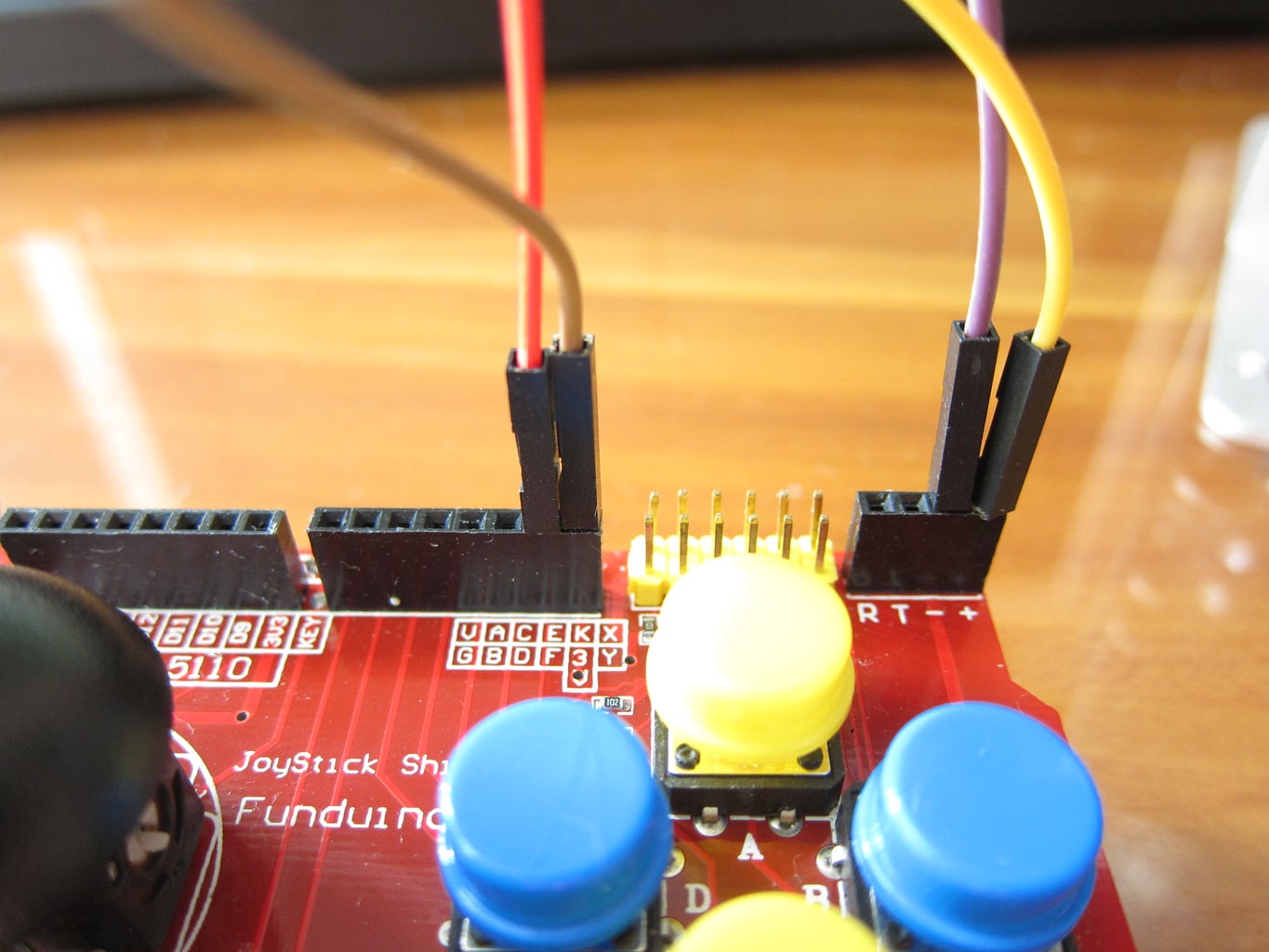 My Ninth Project Robot Arm With Joystick Shield 6 Steps With